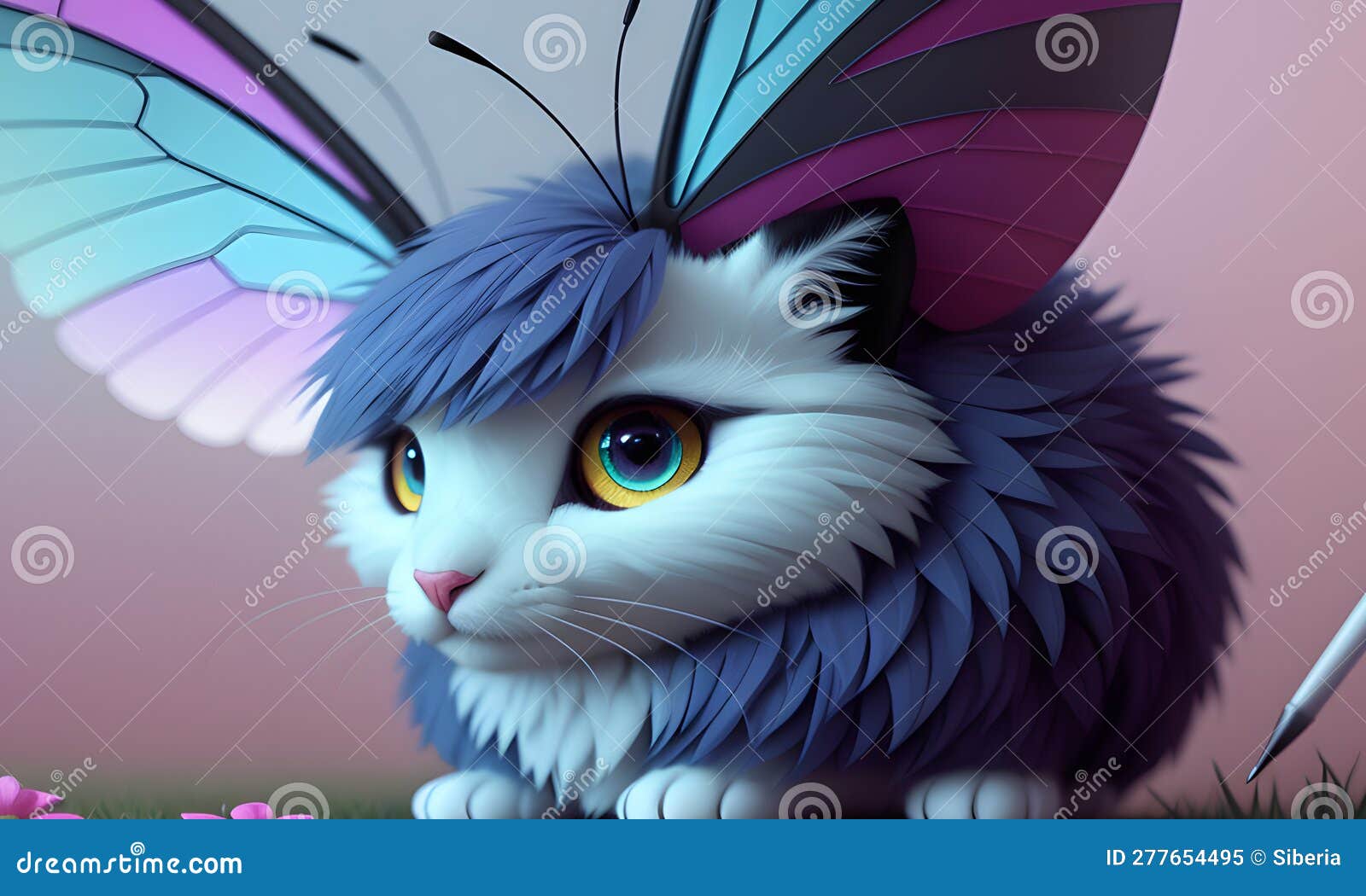 Fantastic Creature a Mixture of Animal and Insect, Created with the ...