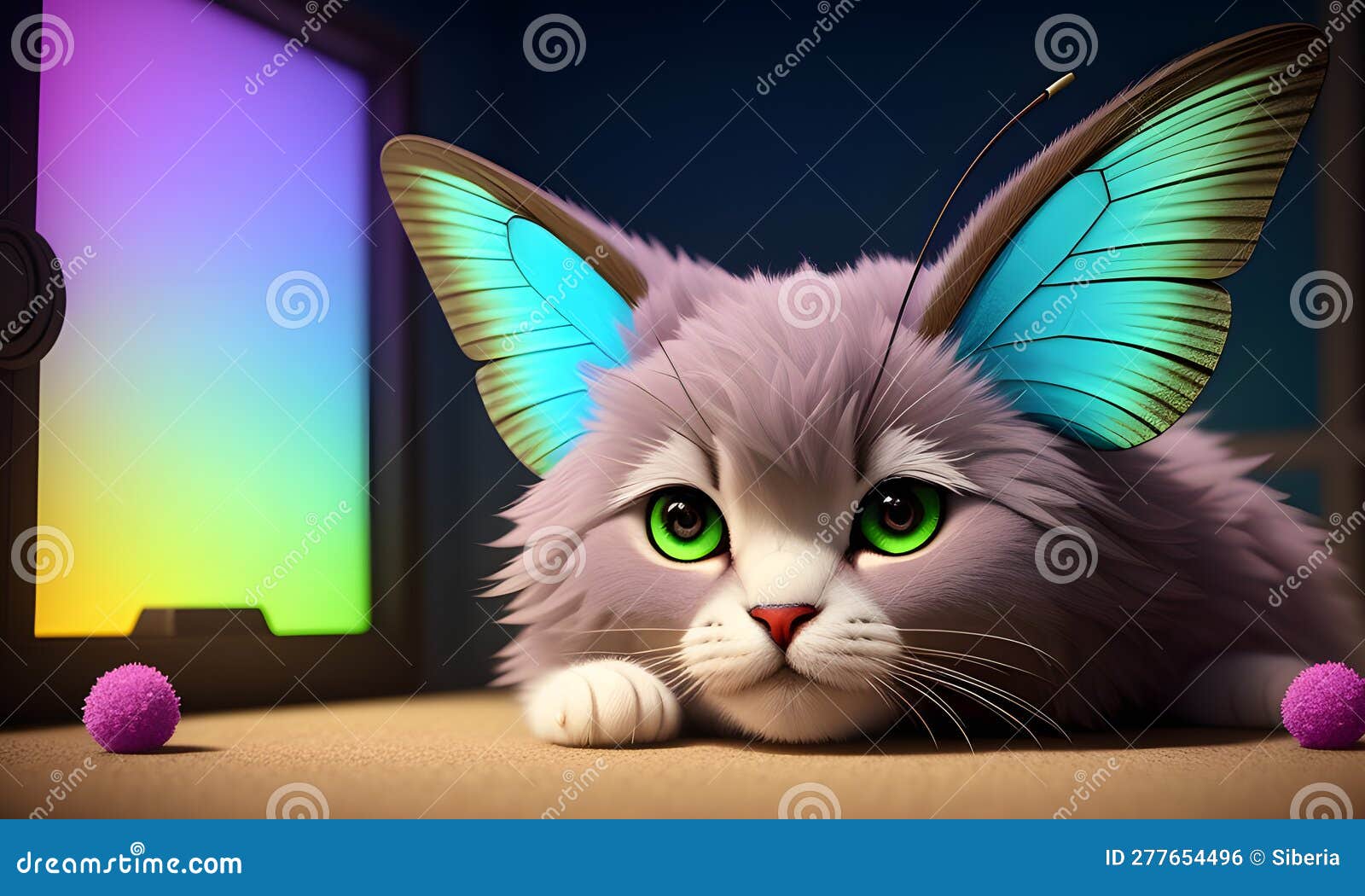 Fantastic Creature a Mixture of Animal and Insect, Created with the ...