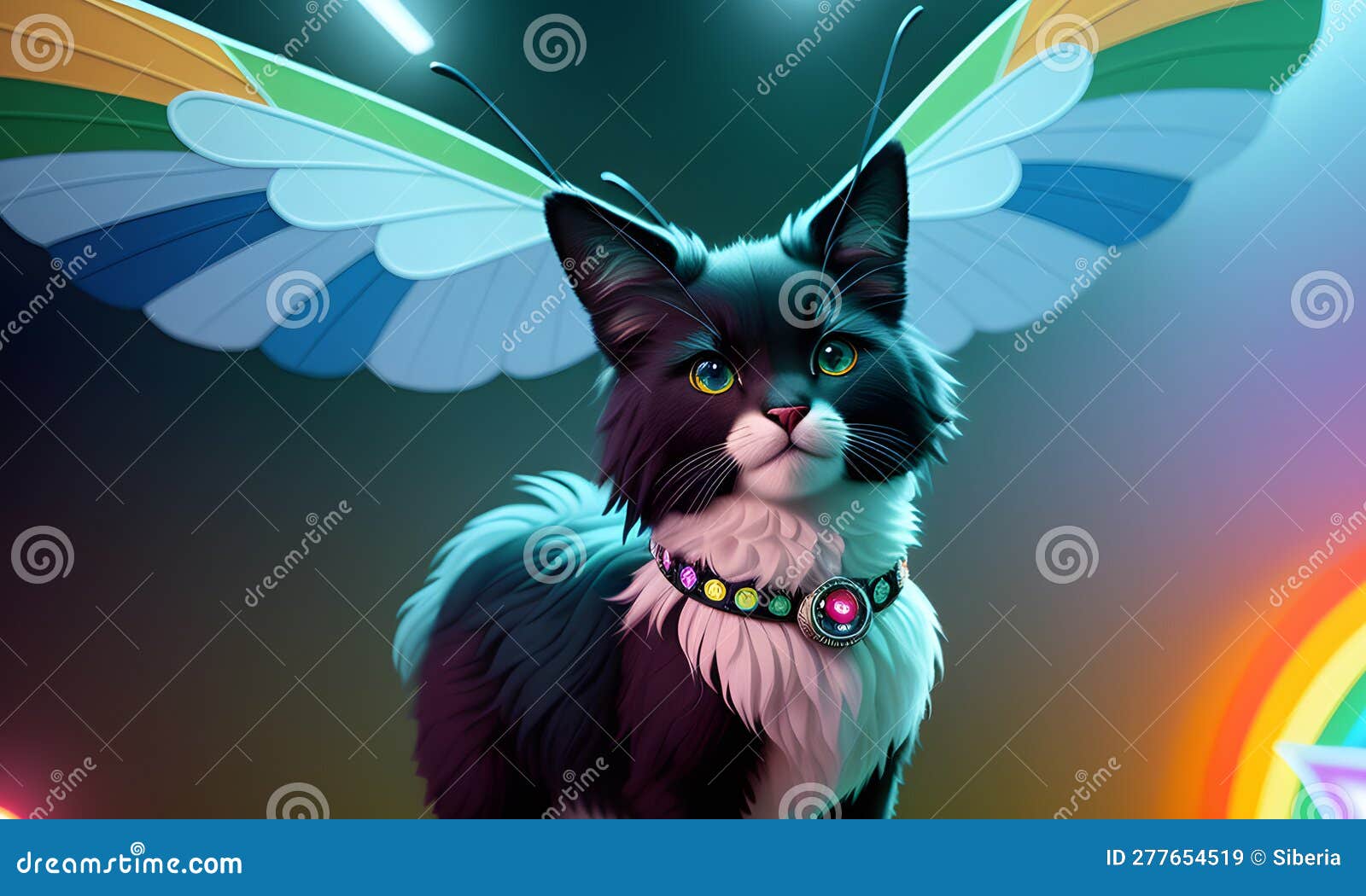 Fantastic Creature a Mixture of Animal and Insect, Created with the ...