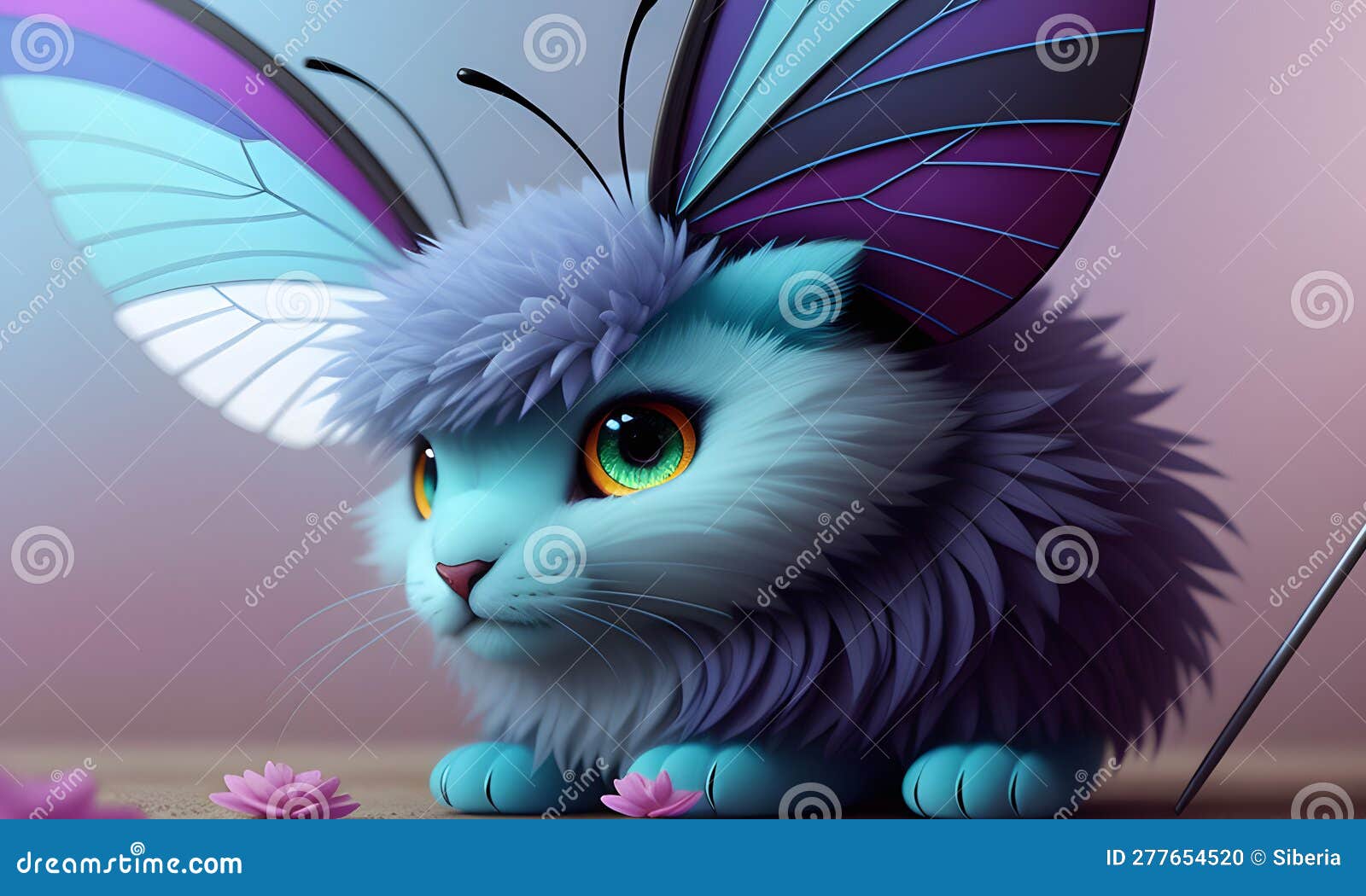 Fantastic Creature a Mixture of Animal and Insect, Created with the ...