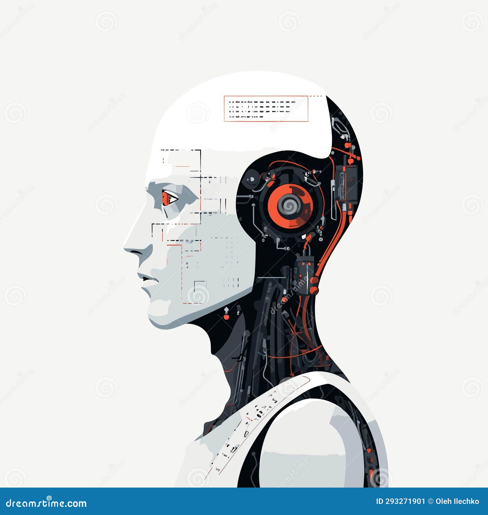 Artificial Intelligence Vector Flat Isolated Illustration Stock Vector ...