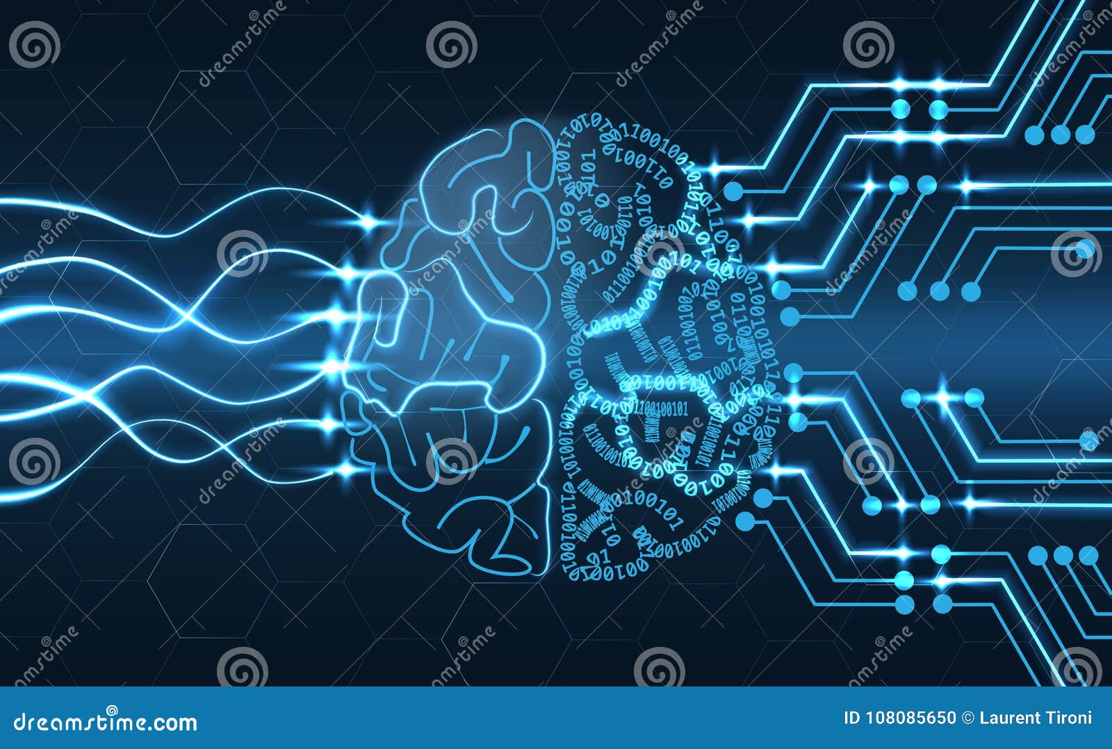 Wired Brain Royalty-Free Stock Photography | CartoonDealer.com #180461675