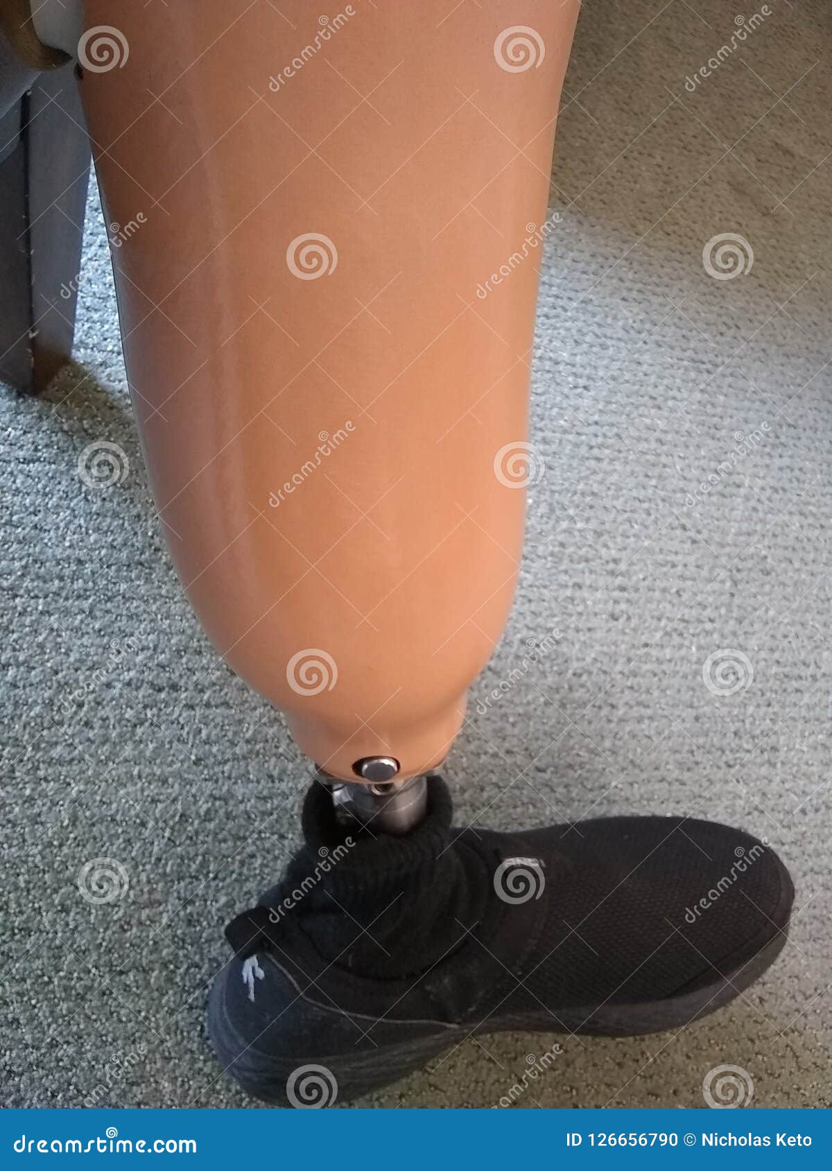 Artificial Leg Shell for Prosthetic Limb Editorial Image - Image of ...