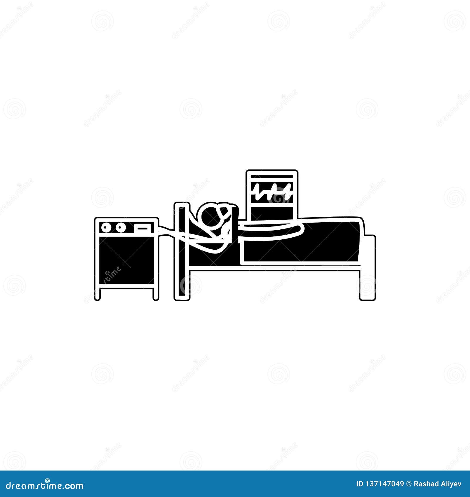 Artificial Life Support System Icon. Element of Medicine for Mobile ...