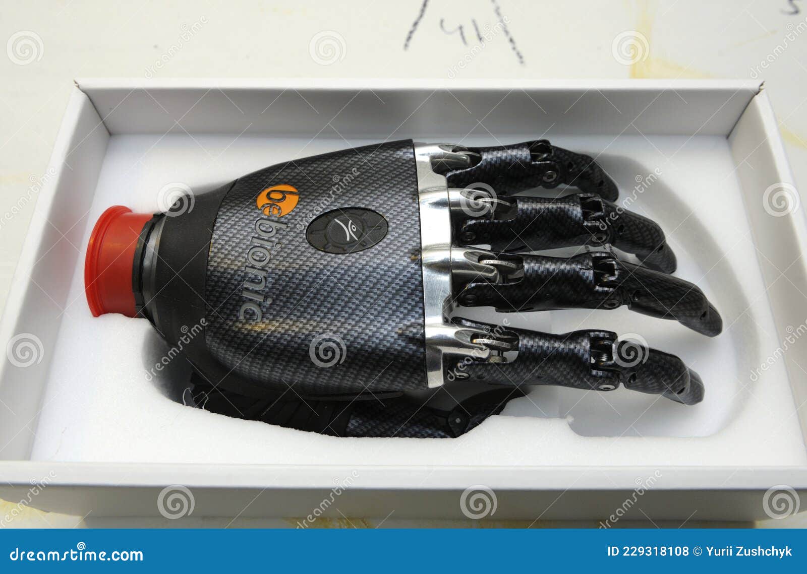 Artificial Limb Bebionic Placed on a Table Editorial Stock Photo ...