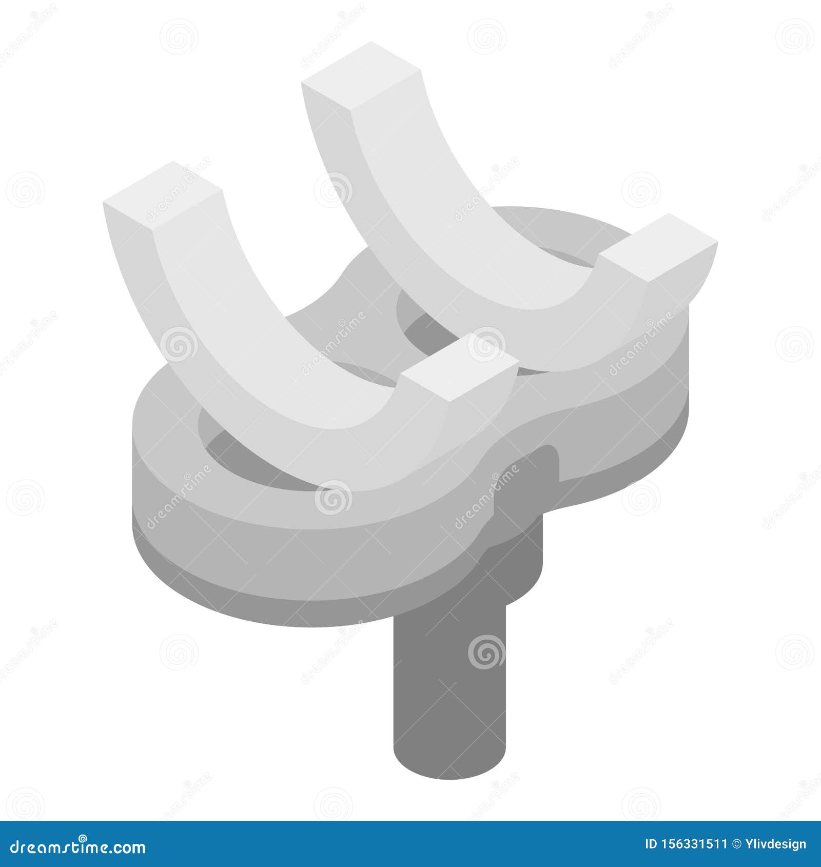 Artificial Limb Icon, Isometric Style Stock Vector - Illustration of ...