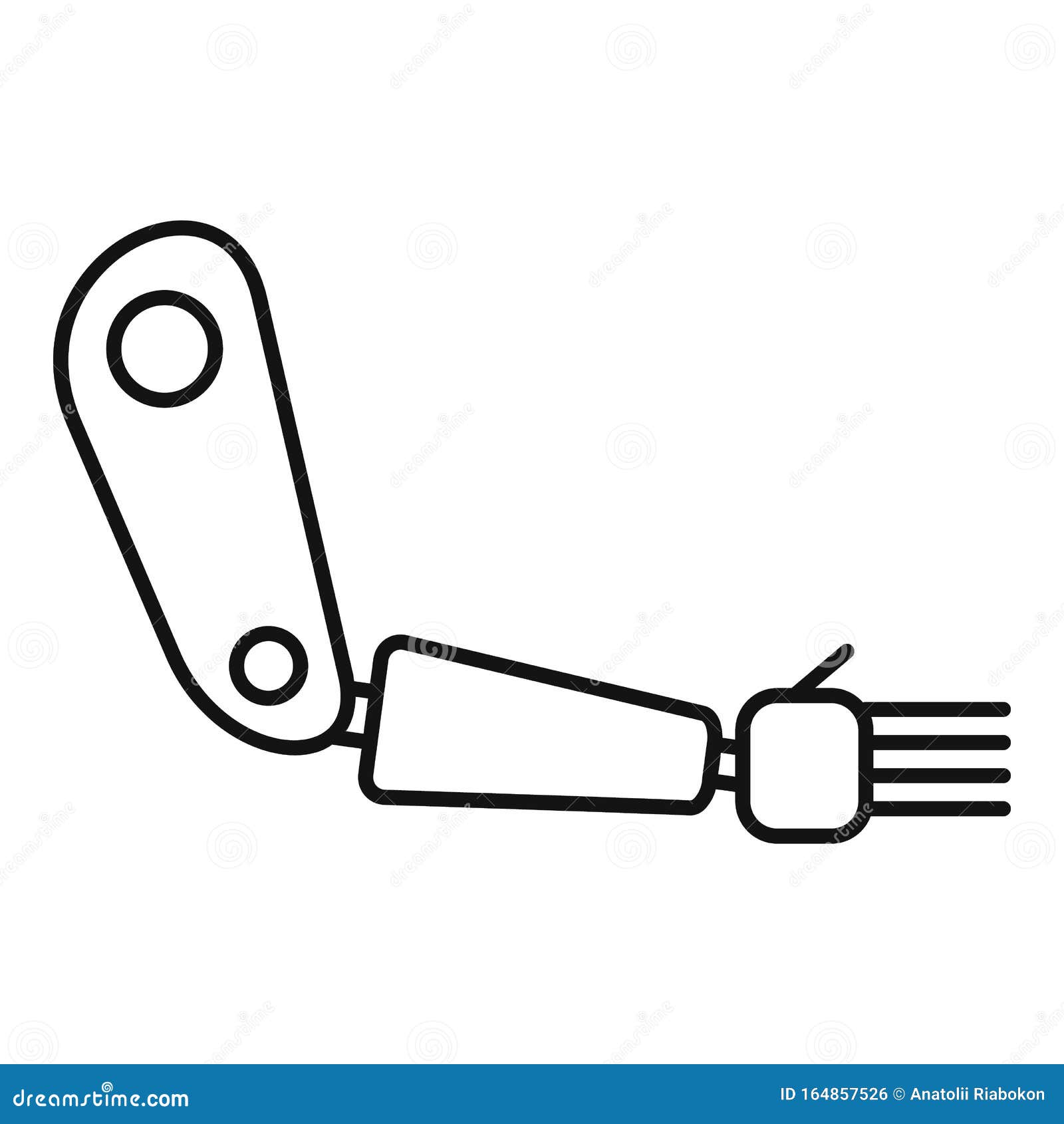 Artificial Limbs Web Banner. Prosthetic Implants Of Different Organs ...