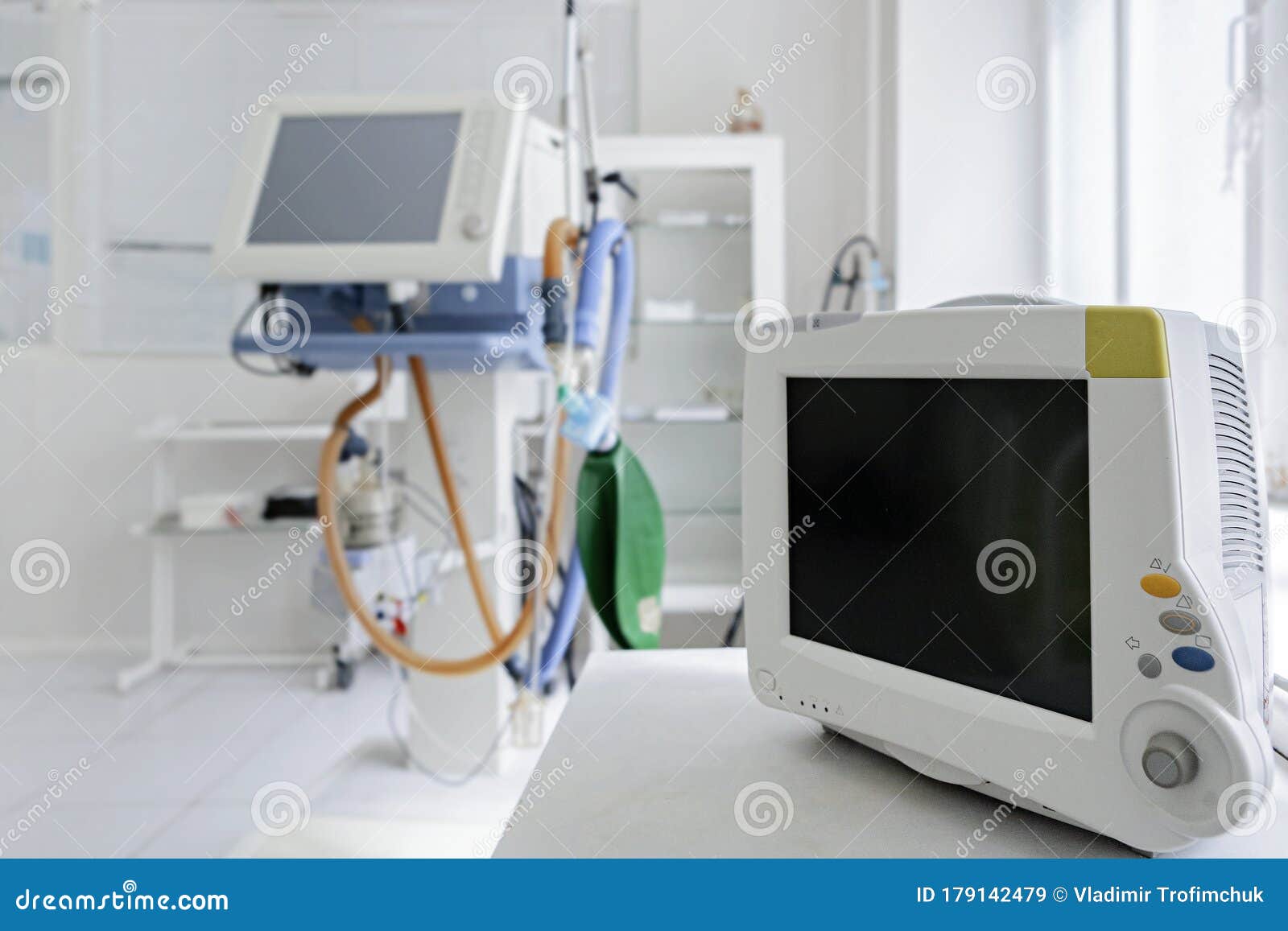Artificial Lung Ventilation Device Equipment Stock Image - Image of ...