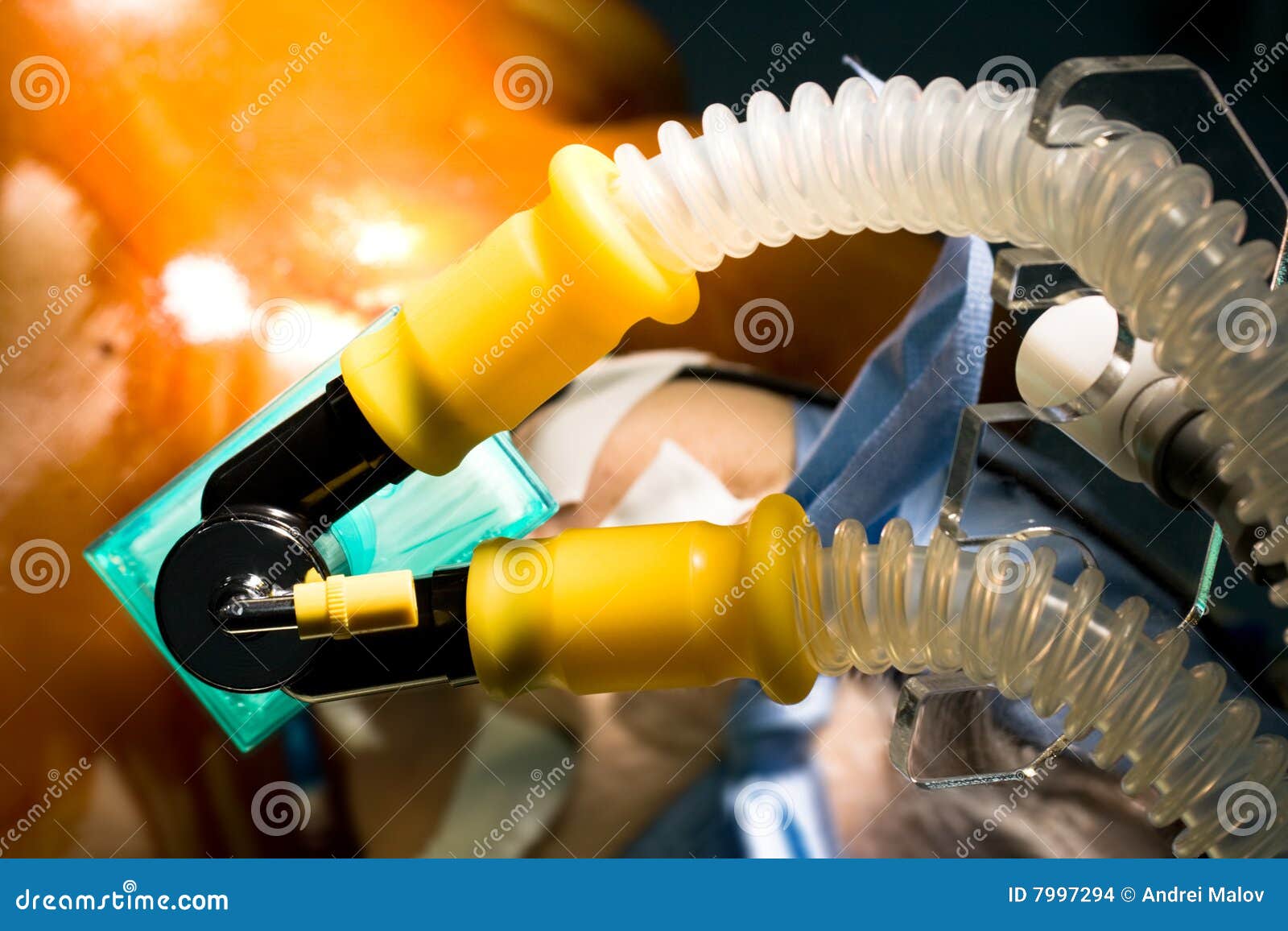 Artificial Lungs Ventilation Stock Photo - Image of electric ...