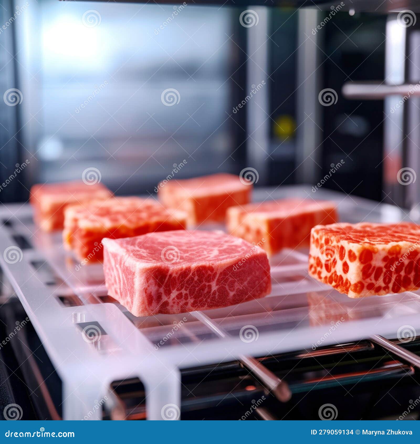 Artificial Meat Line Icon. Grown Lab Meat Linear Pictogram. Growing ...