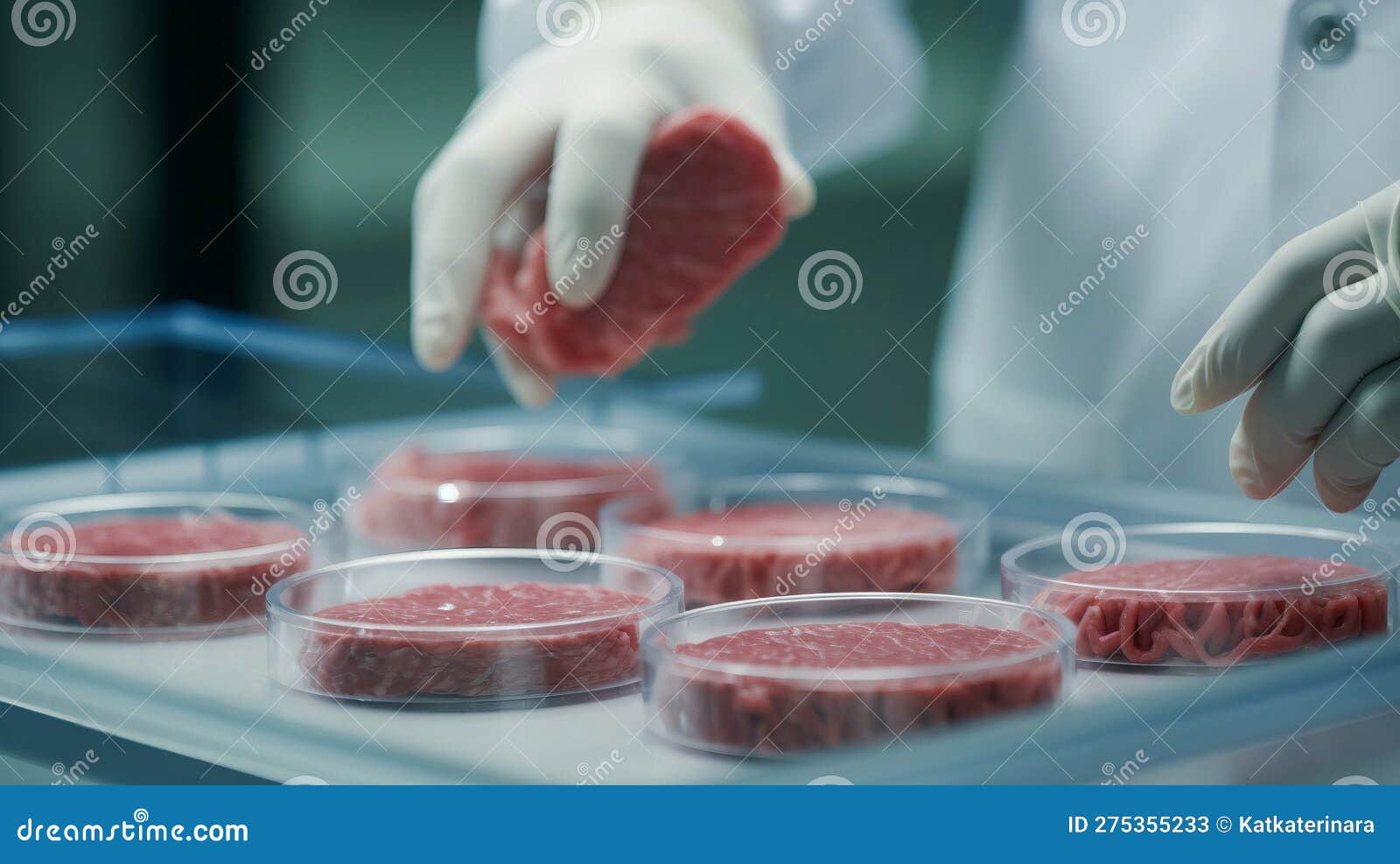 Artificial Protein Meat Grow in Laboratory, Cell-based Synthetic Meat ...