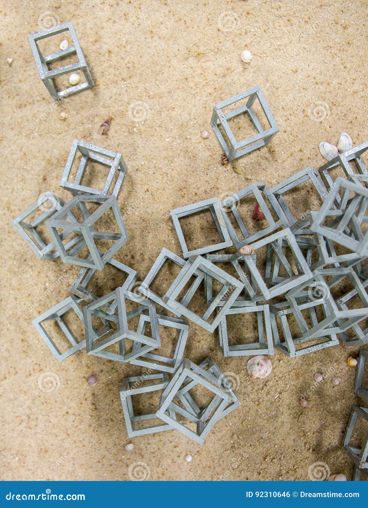 Artificial Reef is Home To Sea Creatures. Stock Photo - Image of ...