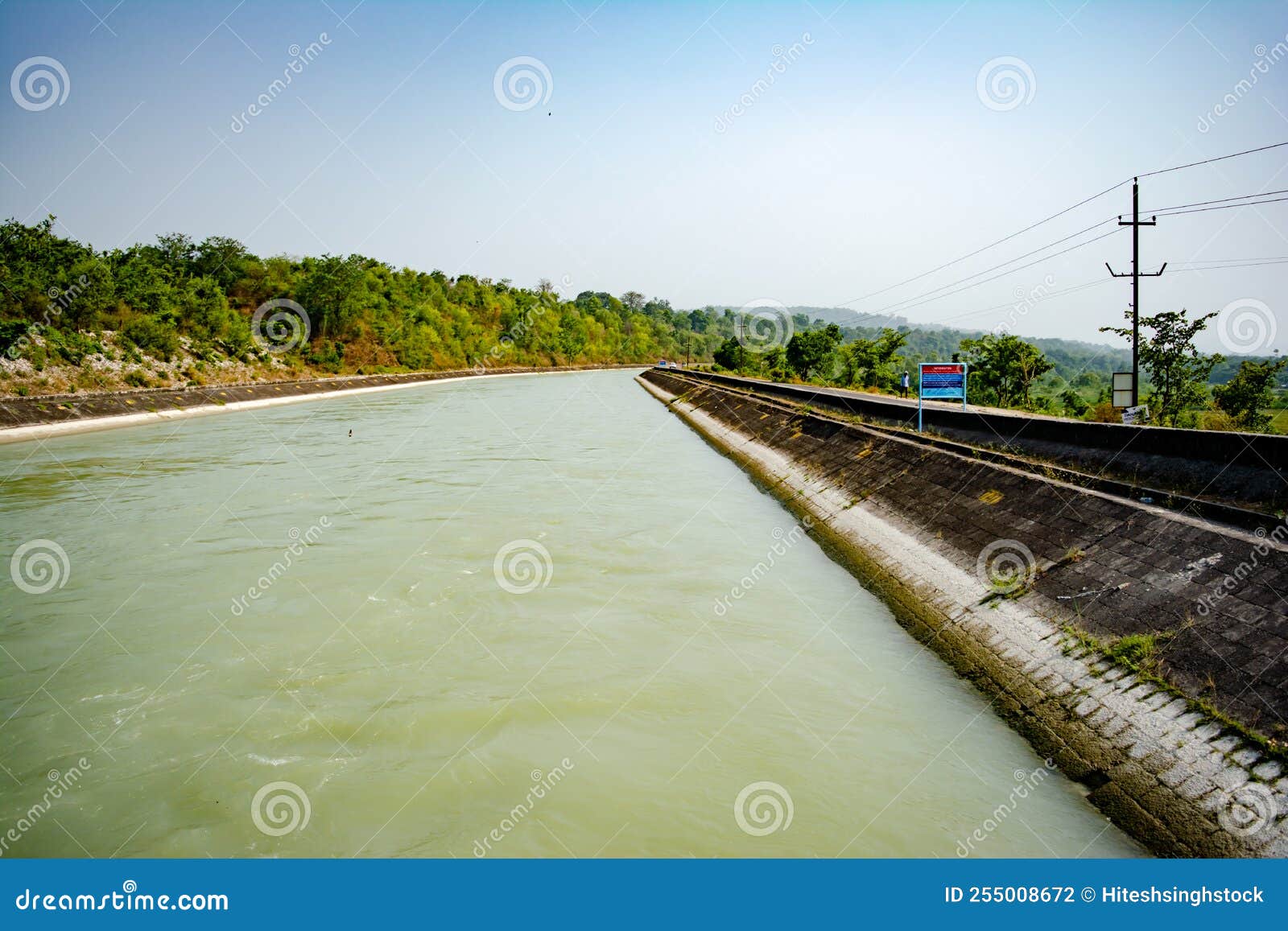 Artificial River Rishikesh, an Artificial Water Course. an Artificial ...