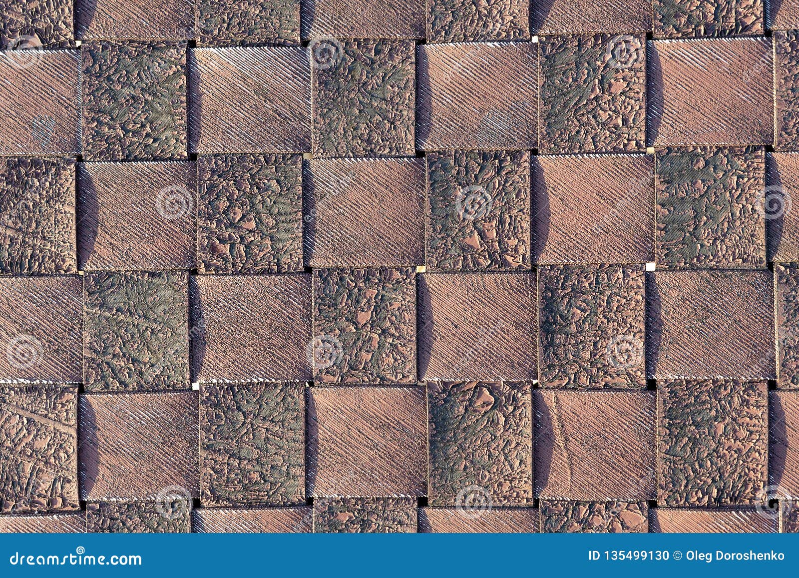 Artificial Rubber Woven Texture Background, Close Up Stock Photo ...