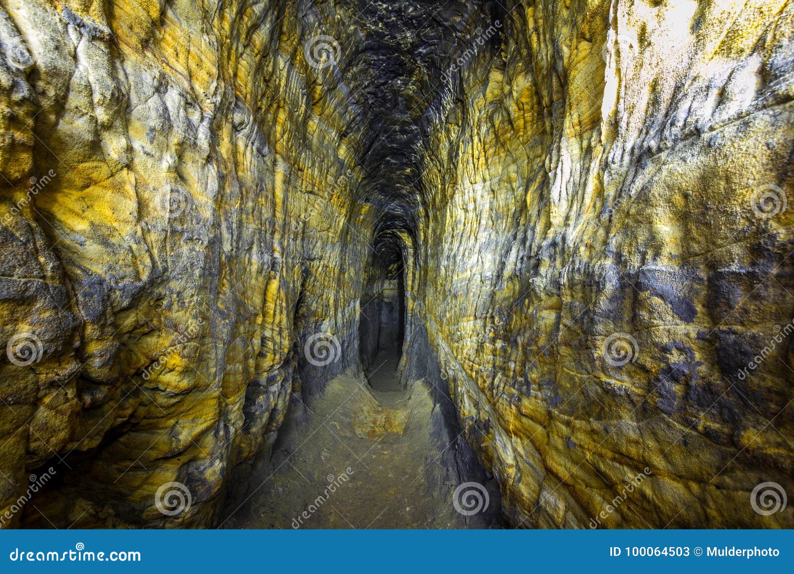 Artificial Sandstone Cave. Royalty-Free Stock Image | CartoonDealer.com ...