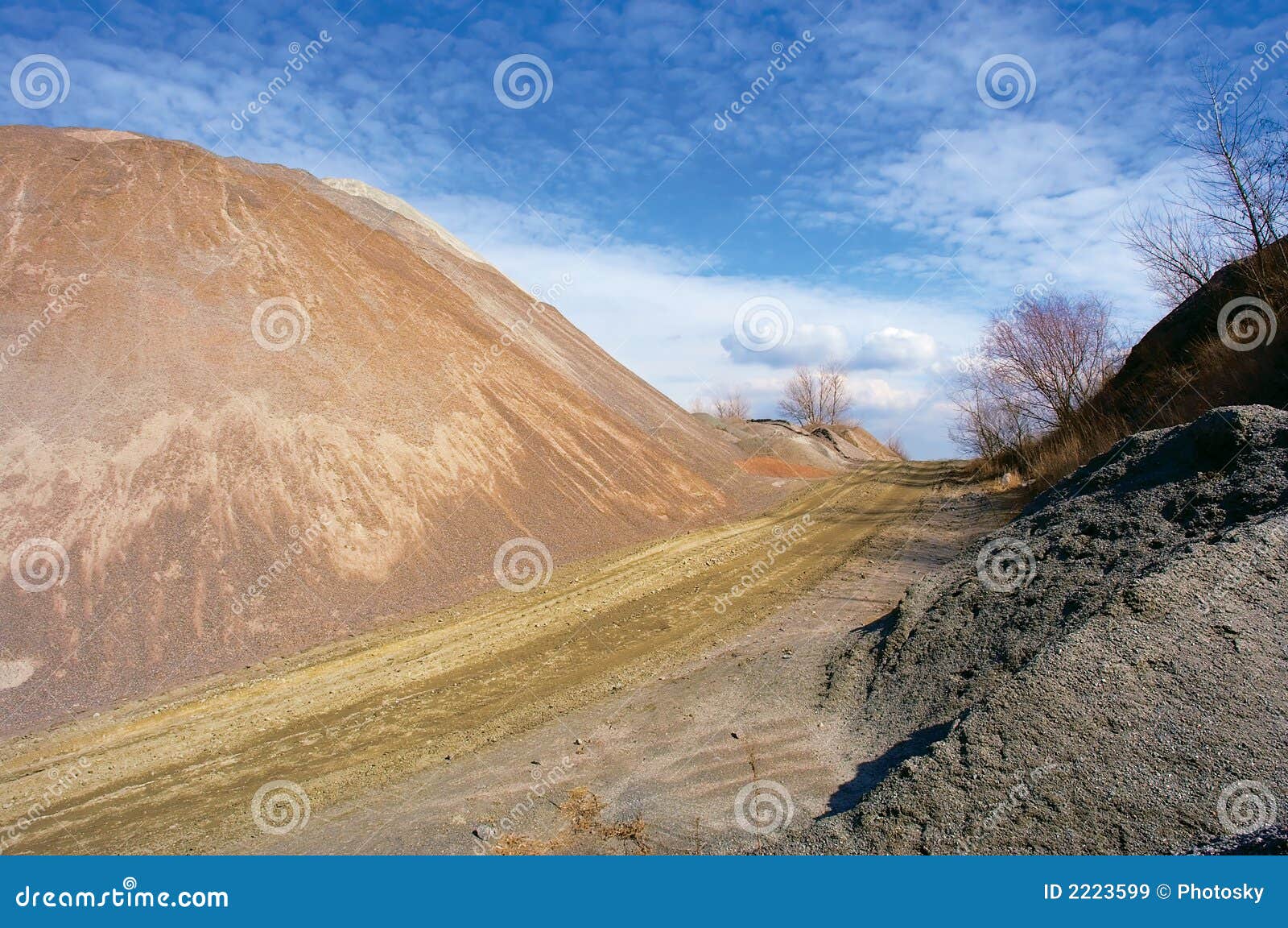 Stone Hill Sight Organs Of Orgues Ille Sur Tet In South France Stock ...