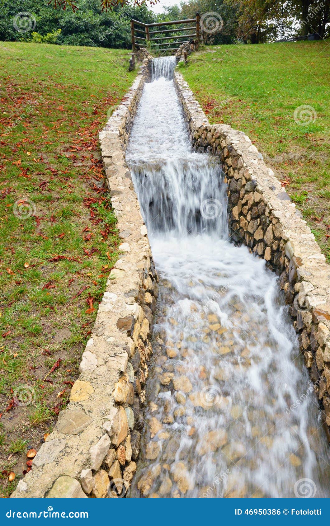 Artificial stream stock photo. Image of shade, park, river - 46950386 Artificial stream stock photo. Image of shade, park, river - 46950386