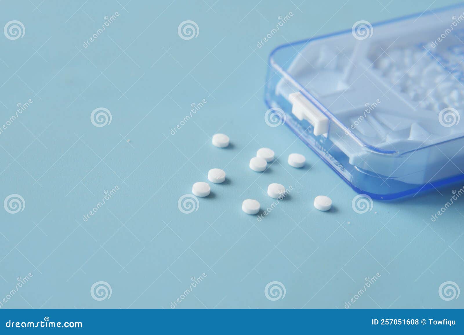 Artificial Sweetener Container on Table Stock Photo - Image of ...