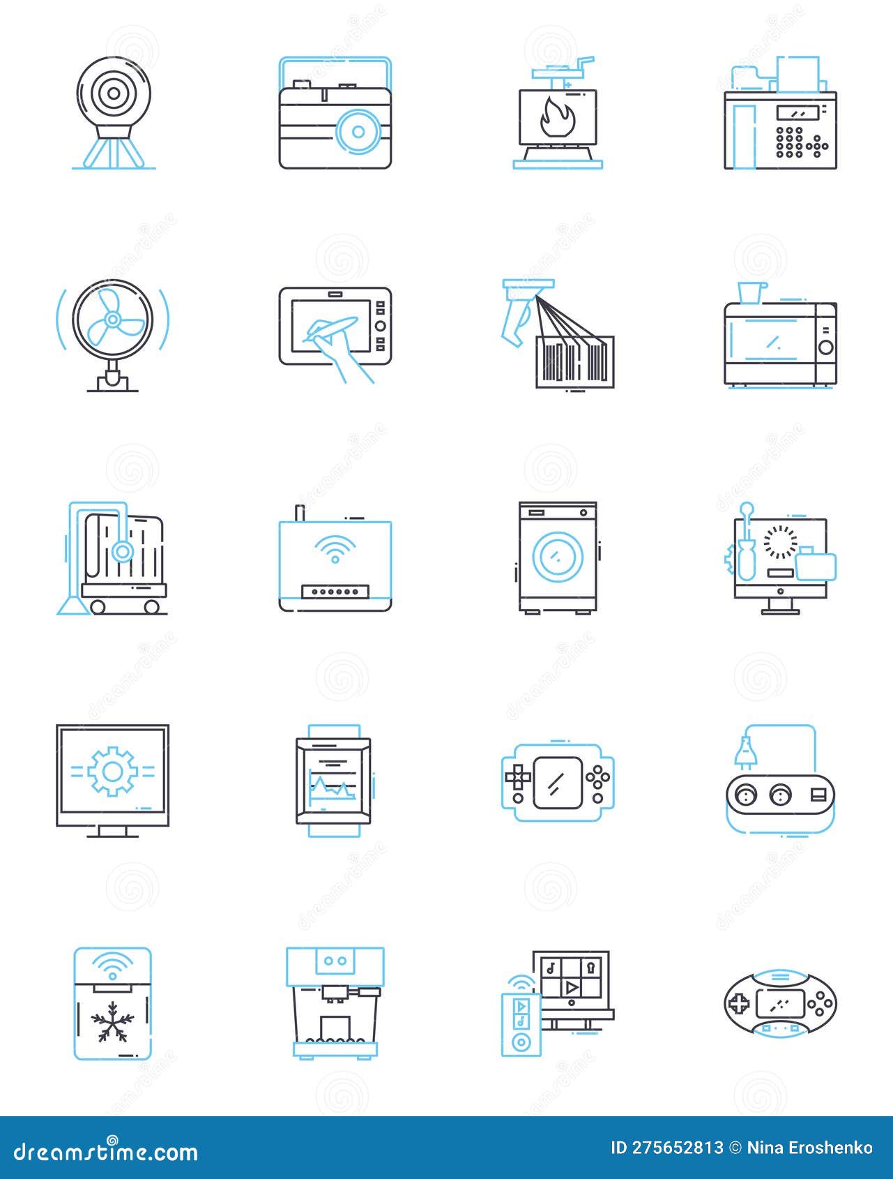 Artificial System Linear Icons Set. Automation, Robotics, Algorithms ... Artificial System Linear Icons Set. Automation, Robotics, Algorithms ...