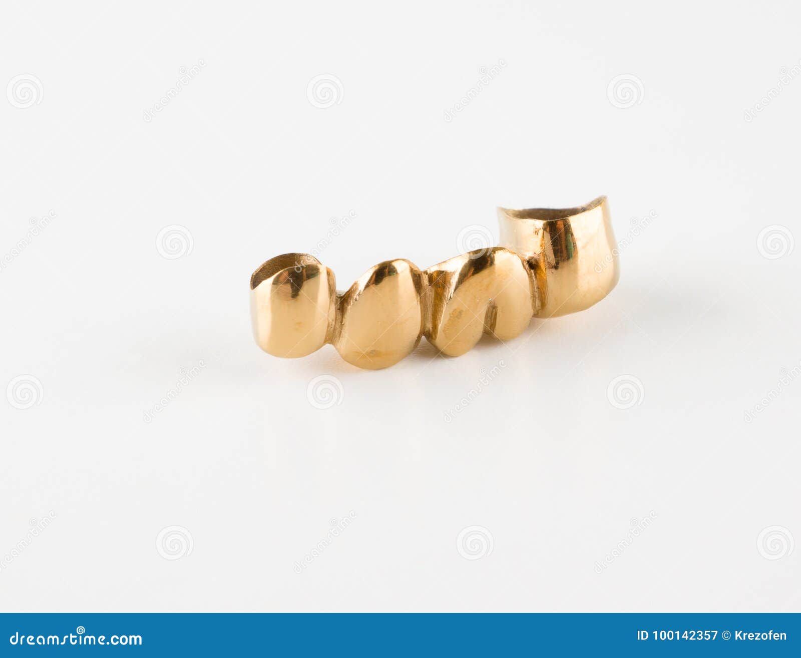 Artificial Teeth Made of Steel Stock Image - Image of people, medicine ...