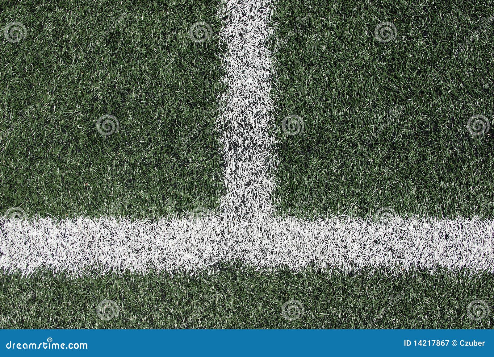 Artificial Turf with White Lines Stock Image - Image of field, turf ...