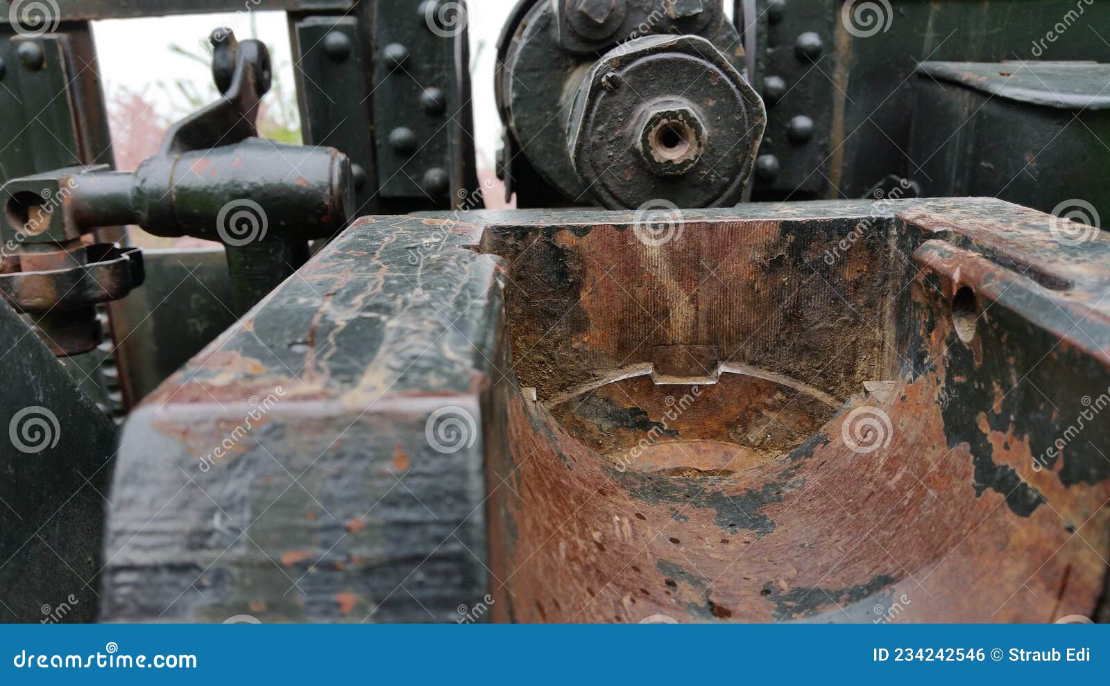 Artilery Cannon Loader Chamber Stock Photo - Image of cannon, chamber ...