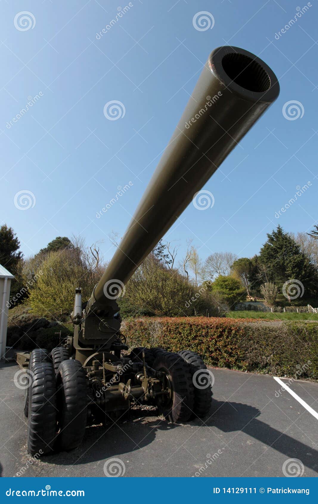 Artillerie vom Krieg stockbild. Bild von historisch, militärisch - 14129111