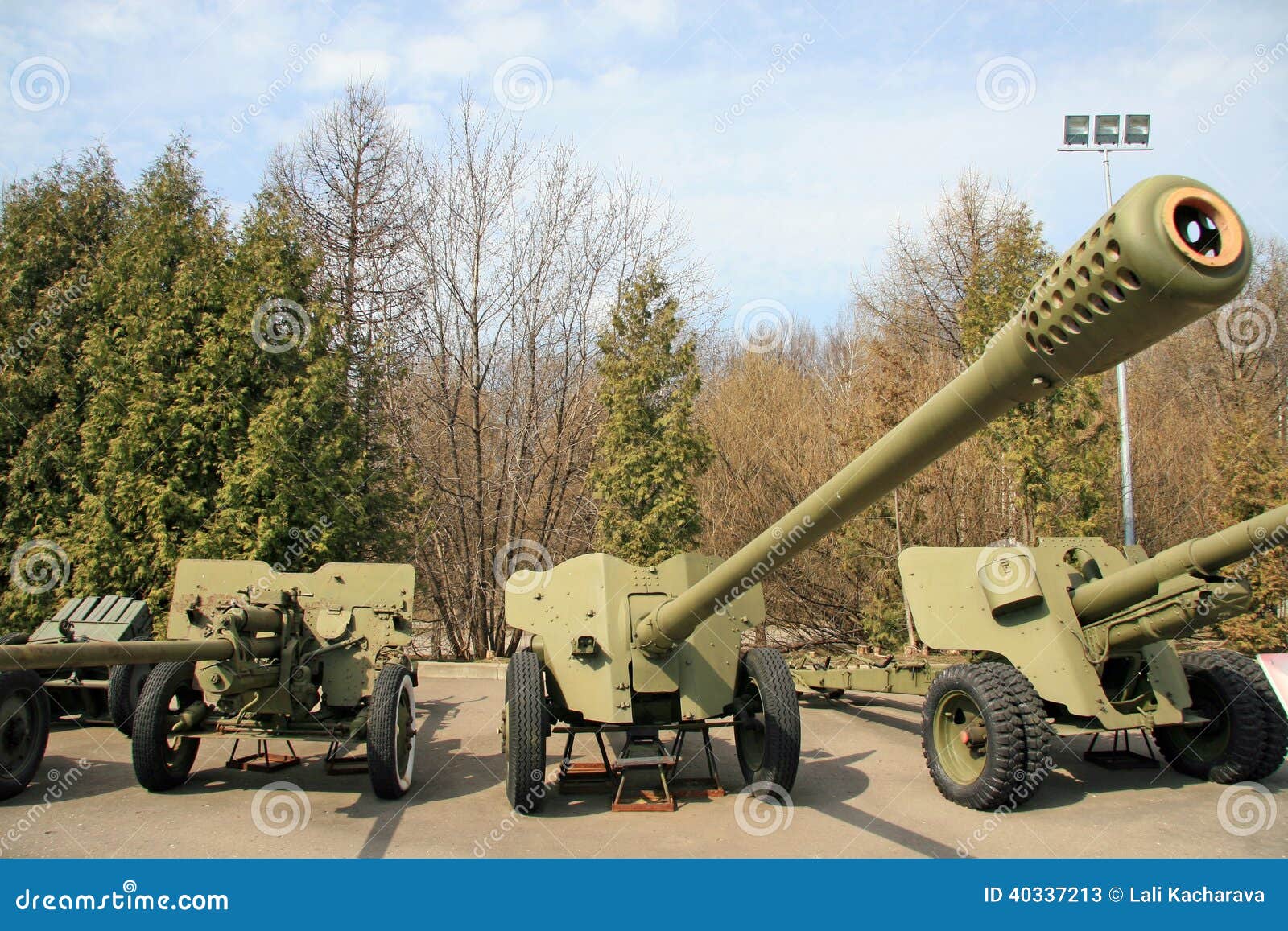Artillery stock image. Image of protection, divisional - 40337213