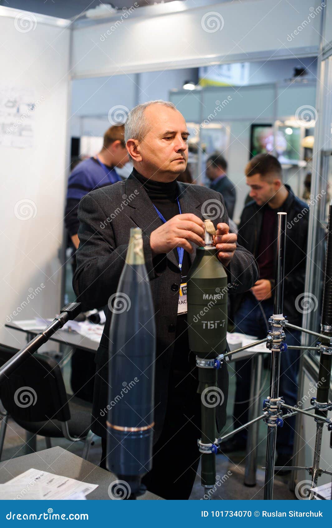 Artillery Shells at an Exhibition of Weapons Editorial Image - Image of ...