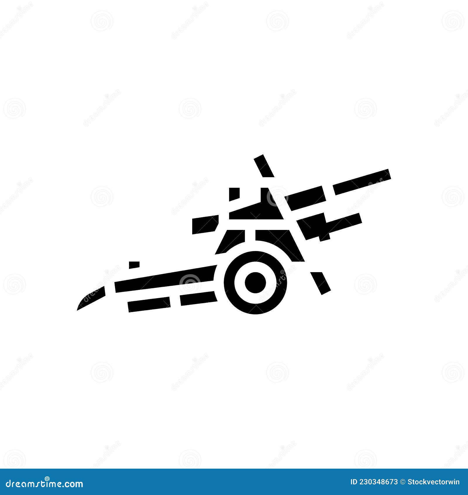 Artillery War Weapon Glyph Icon Vector Illustration Stock Vector ... Artillery War Weapon Glyph Icon Vector Illustration Stock Vector ...