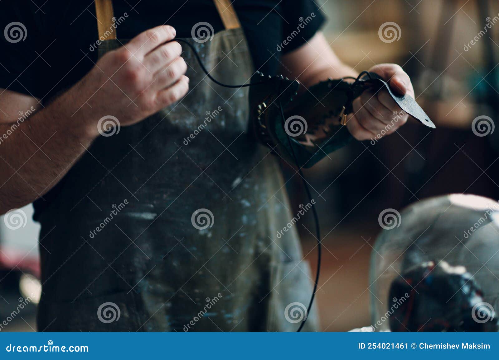 Cast Gypsum Model Plaster For Dental Molar Teeth Before Braces In ...