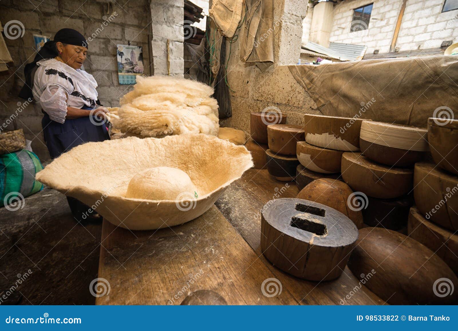 Artisan Shop Selling Traditional Spanish Products In The Town Centre ...