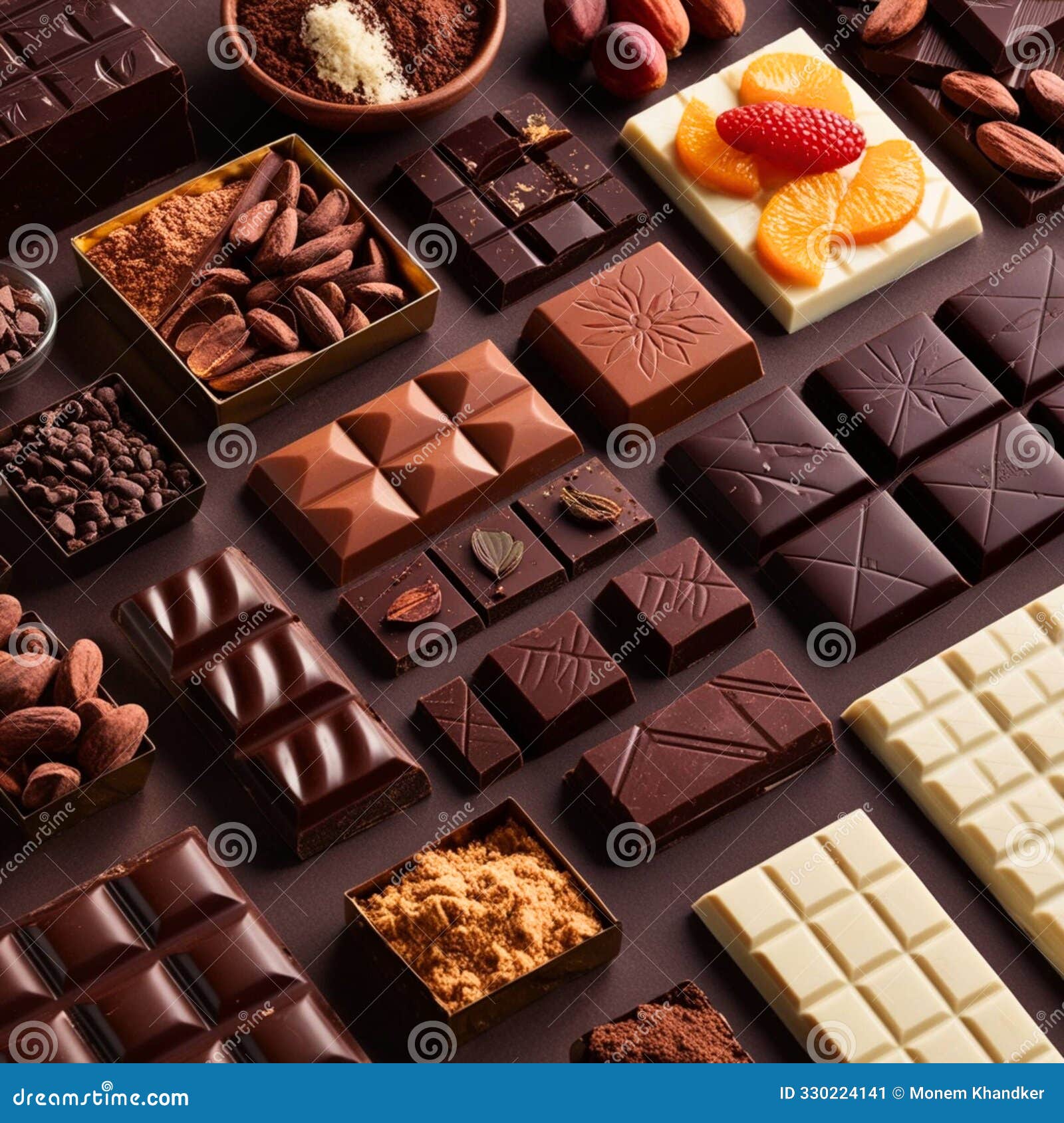 "Artisanal Chocolate Assortment: A Visual Feast Of Gourmet Delights ...