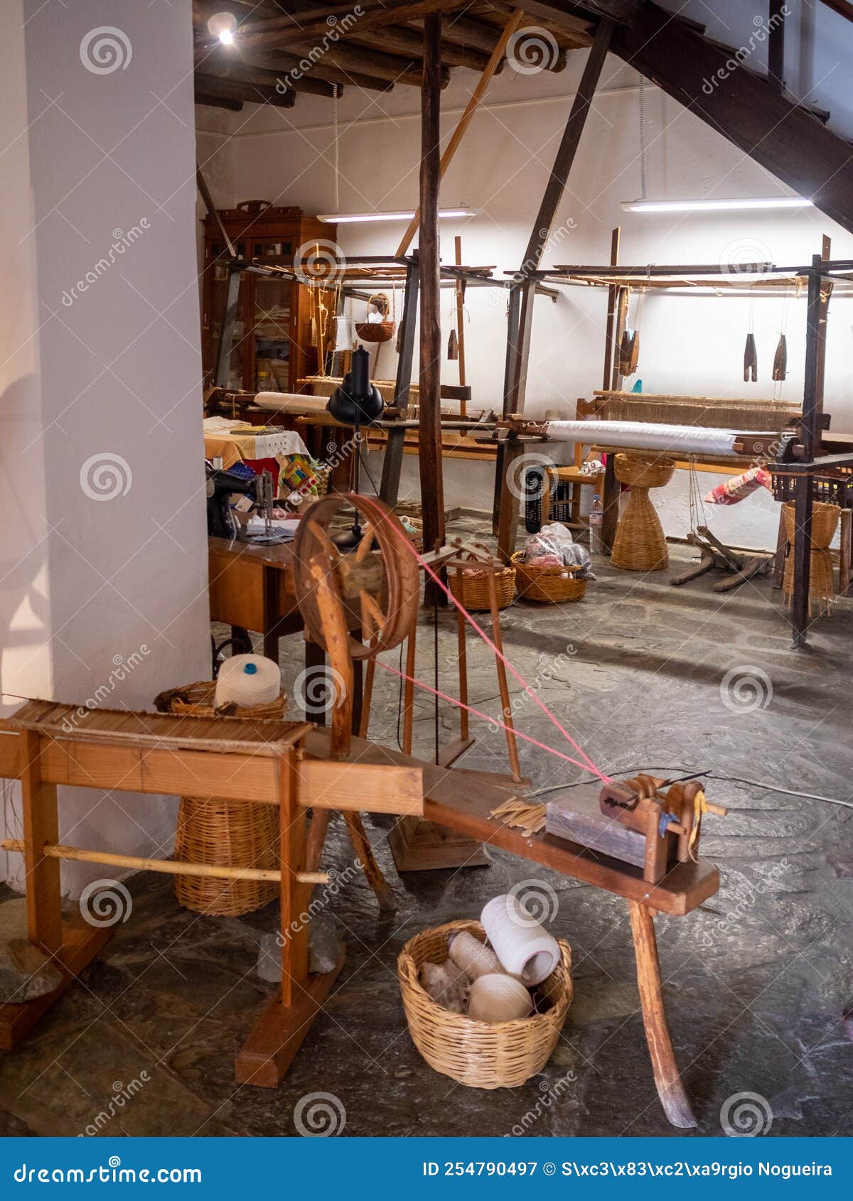 Artisans workshop stock image. Image of instrument, atelier - 254790497