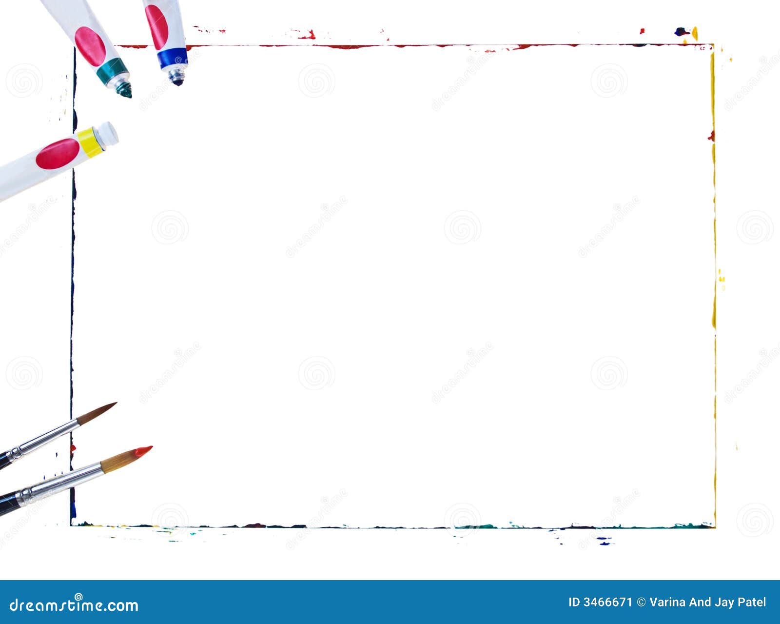 The Artist stock illustration. Illustration of border - 3466671