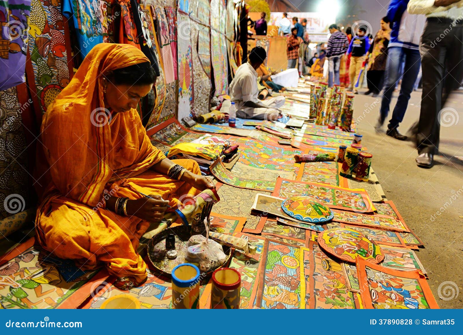 Artist & Artisan editorial stock photo. Image of painted - 37890828