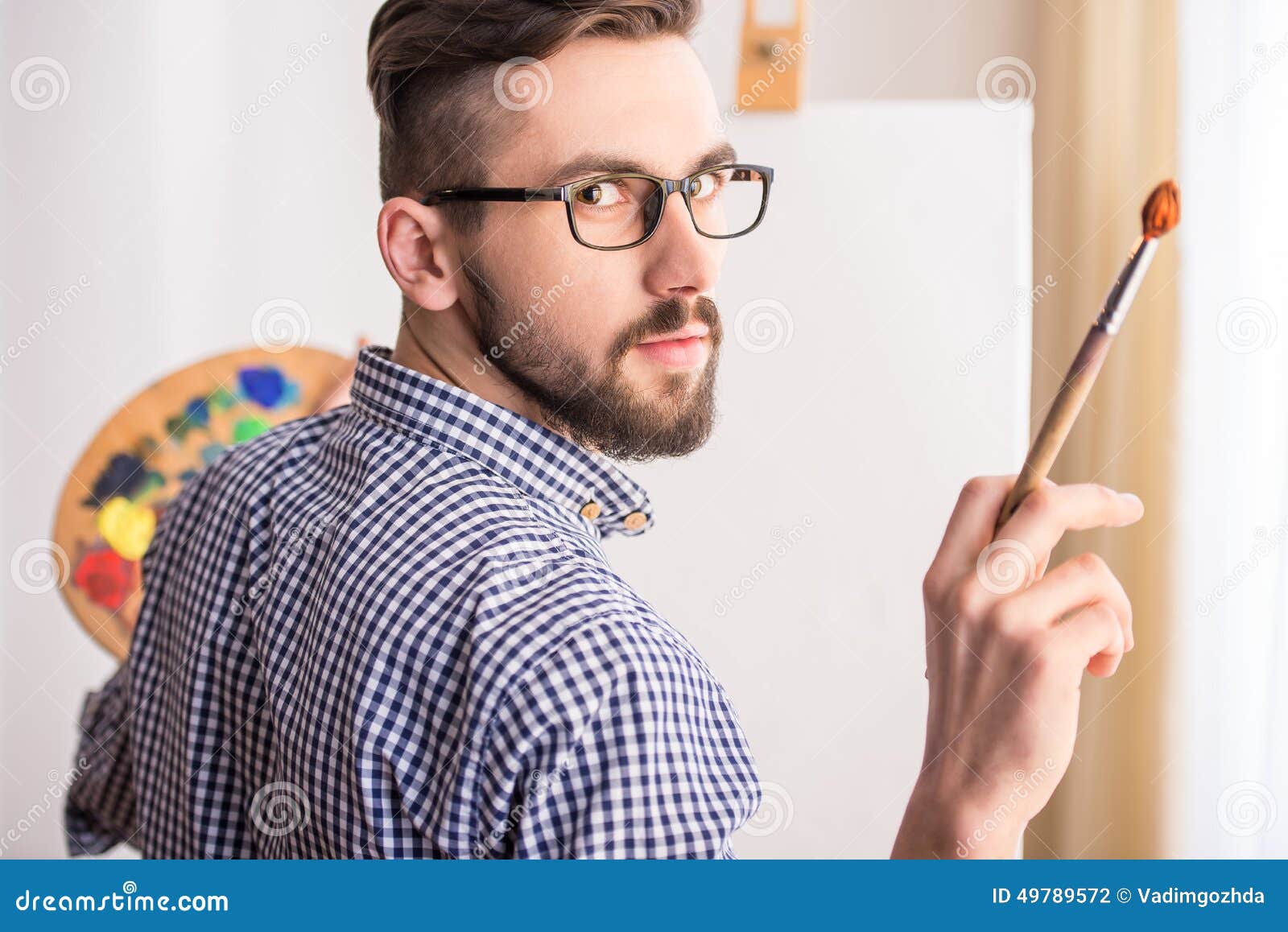 Artist stock photo. Image of artwork, fine, adult, drawing - 49789572