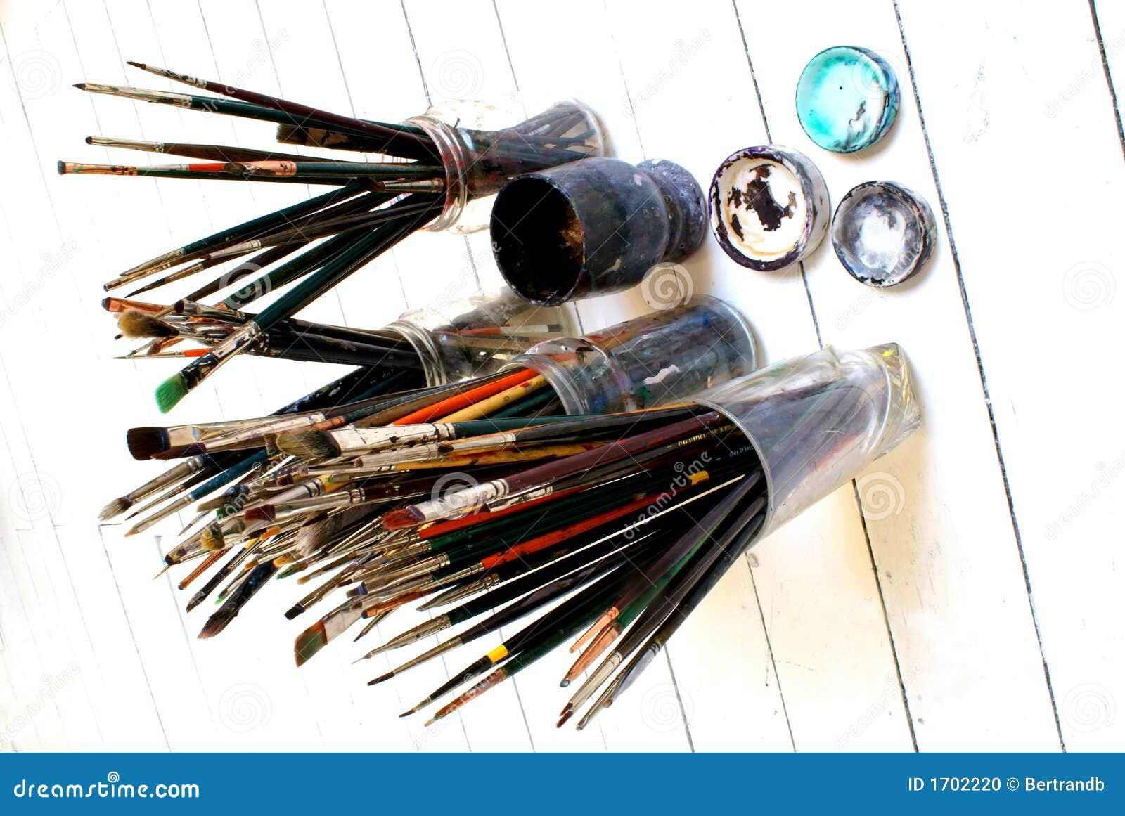 Artist Brushes stock photo. Image of graphic, creation - 1702220