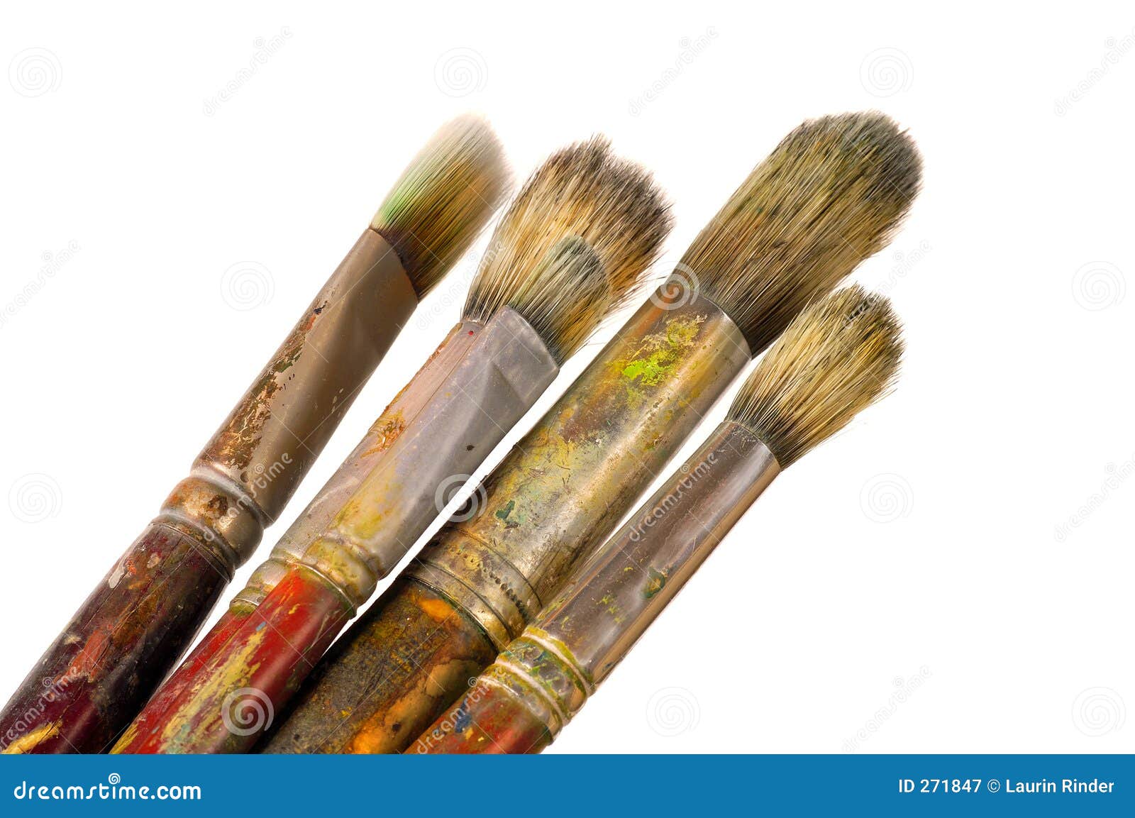 Artist Brushes stock image. Image of paint, artistic, hobby - 271847
