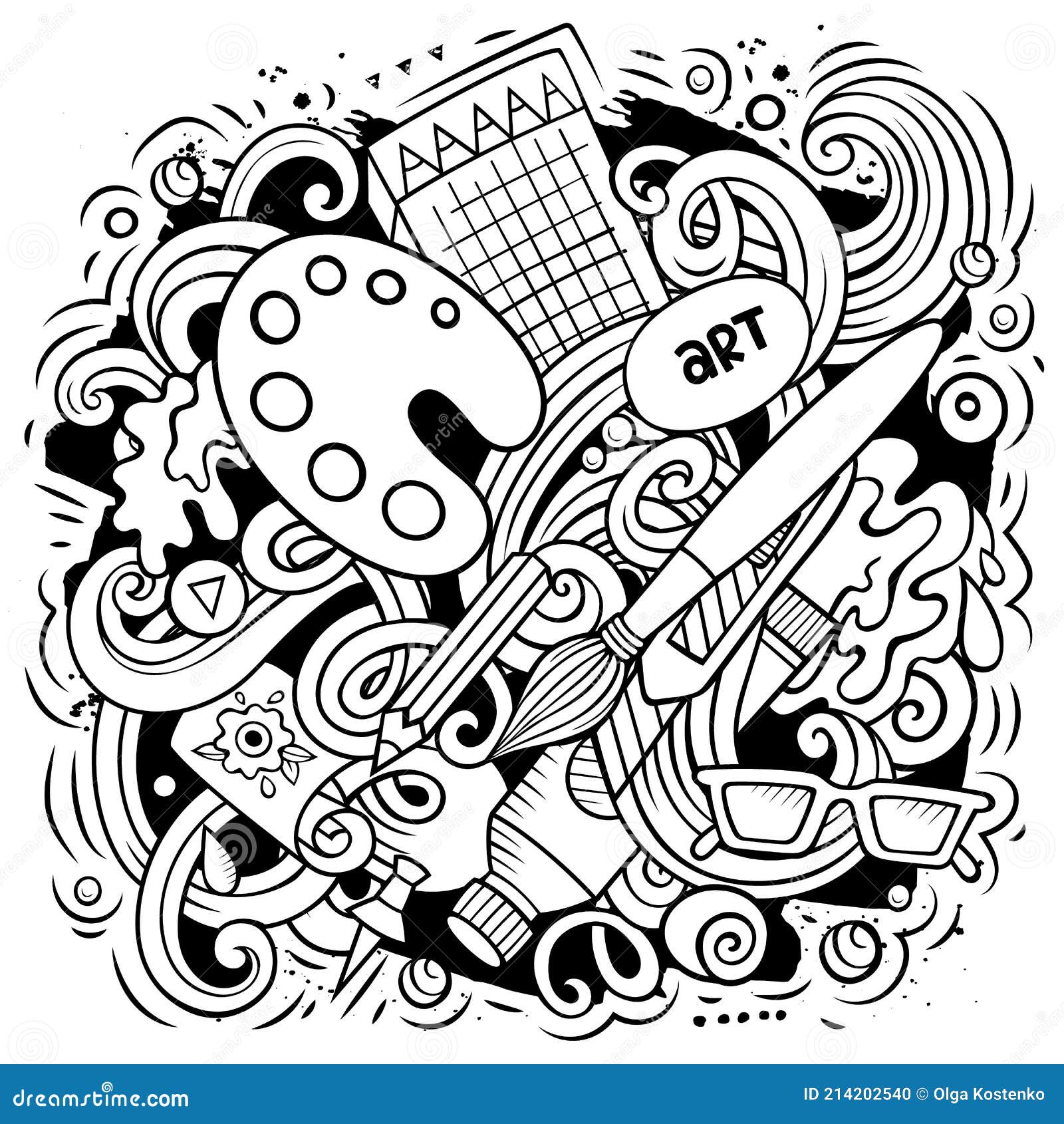 Artist Clip Art Funny Drawing