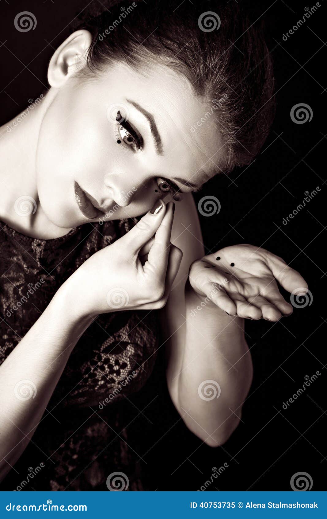 Artist Expressing Crying Sadness Stock Photos - Free & Royalty-Free ...
