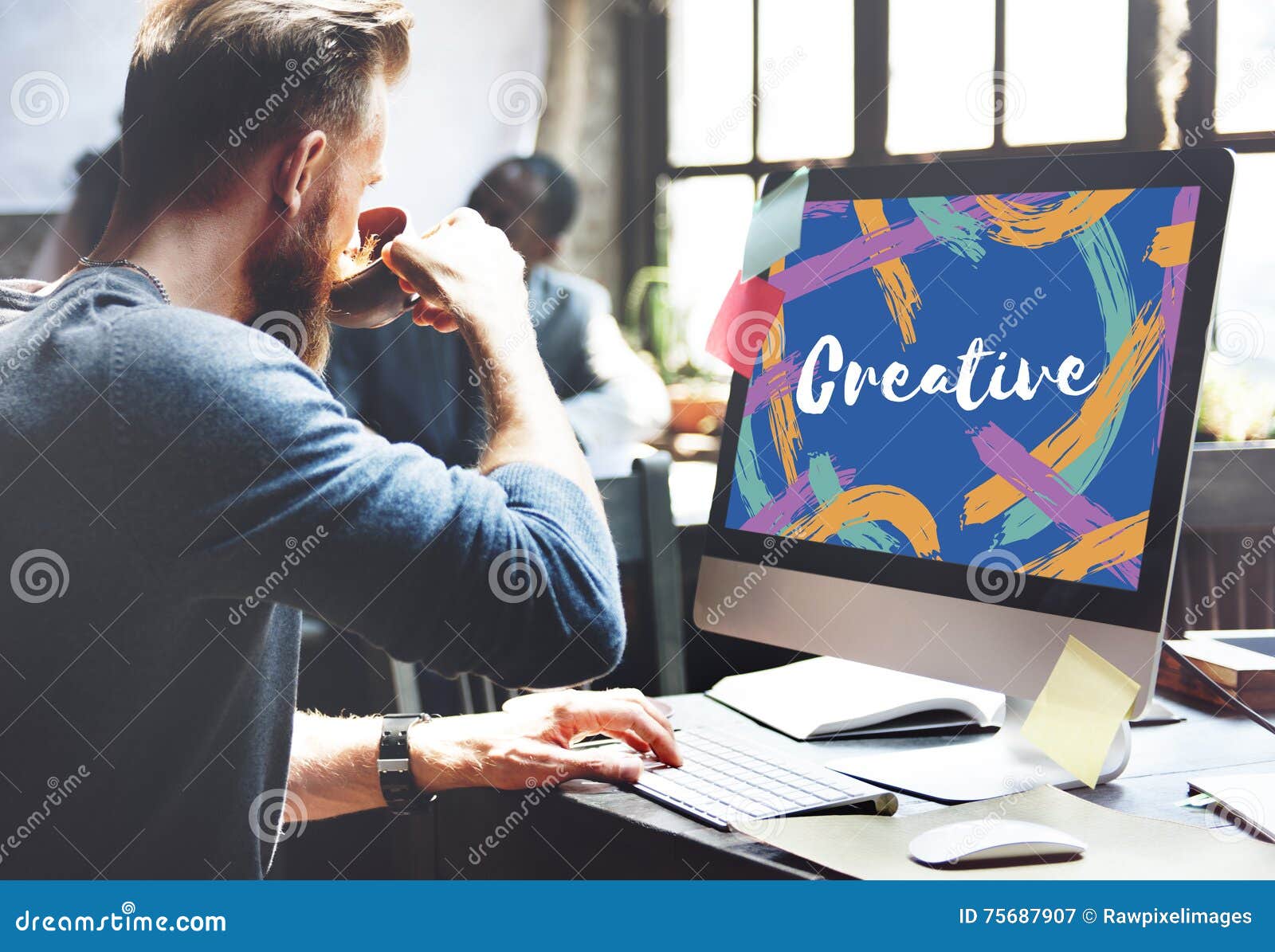 Artist Ideas Creative Imagine Word Concept Stock Image - Image of brush ...