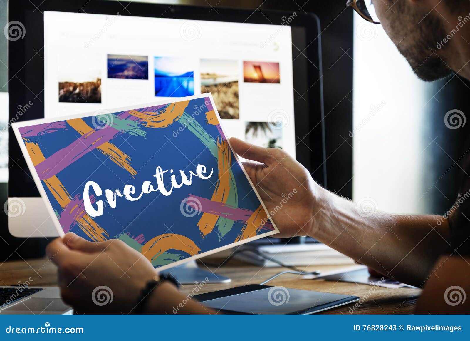 Artist Ideas Creative Imagine Word Concept Stock Image - Image of ...
