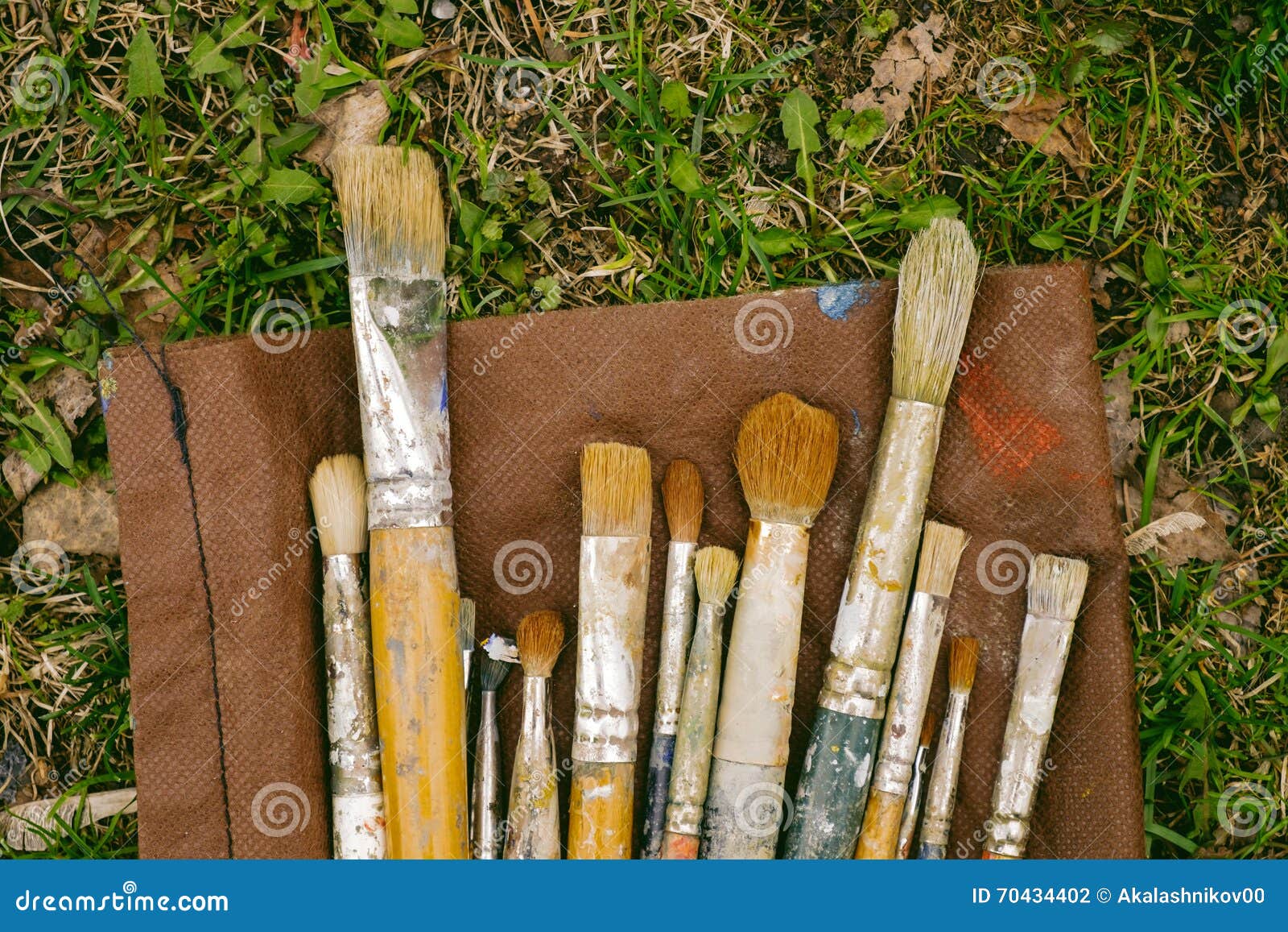 Artist paint brush stock photo. Image of painter, bristle - 70434402