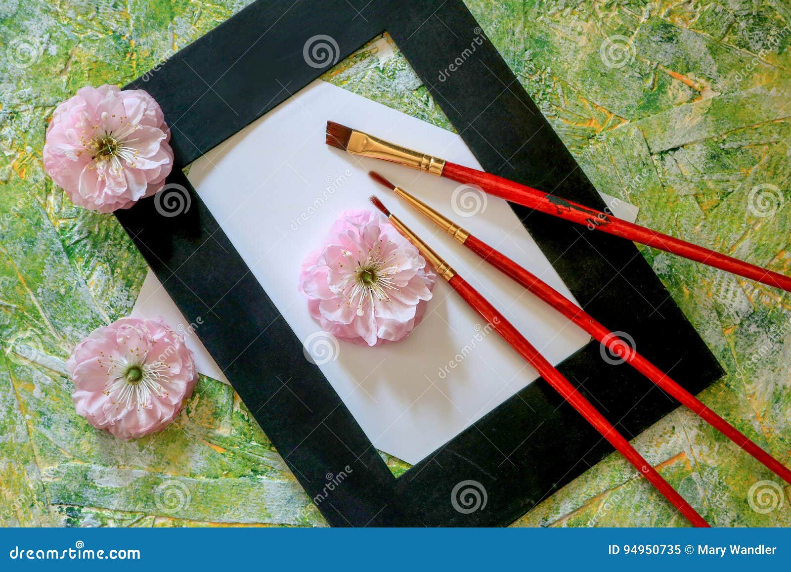 Artist Paint Brushes stock image. Image of blank, artistry - 94950735