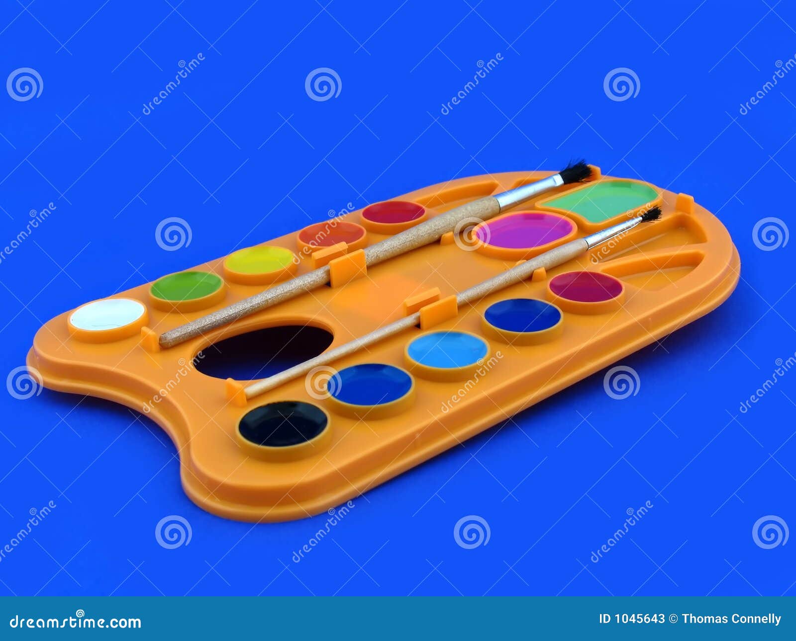 Paint Pallet Texture Royalty-Free Stock Photography | CartoonDealer.com ...