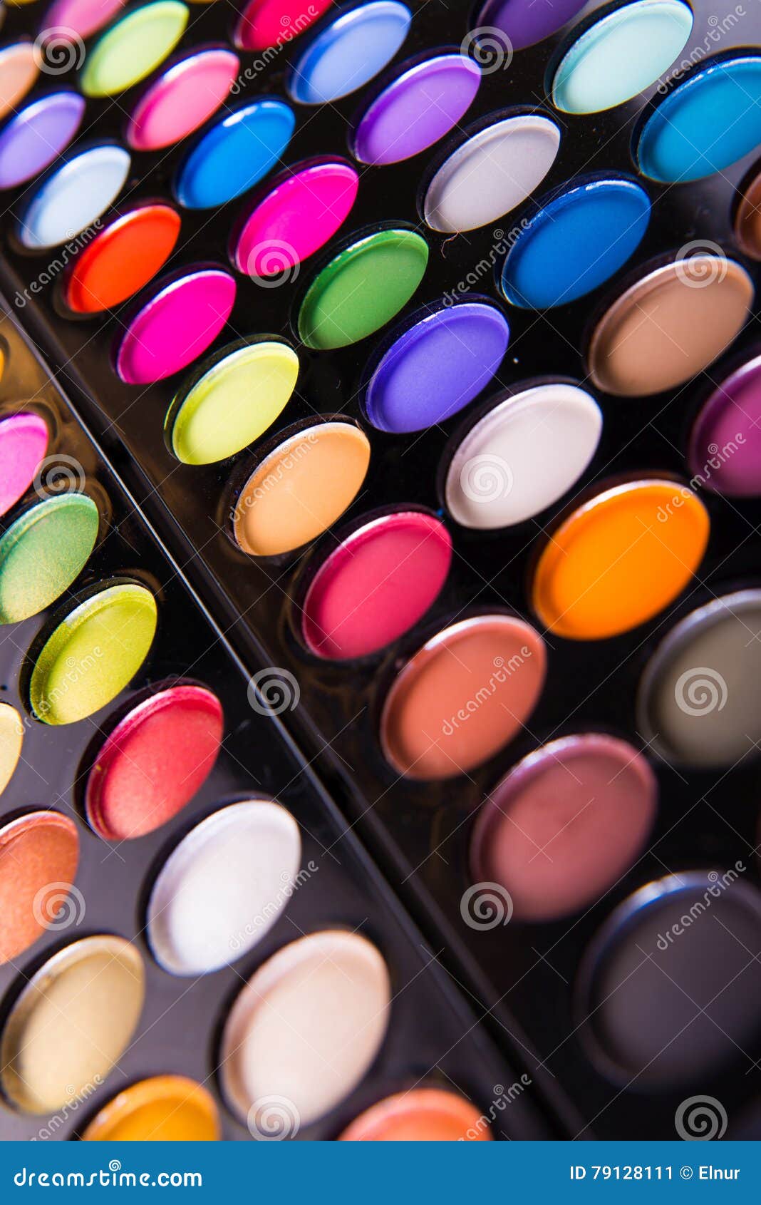 The Artist Palette Isolated on White Stock Image - Image of colourful ...