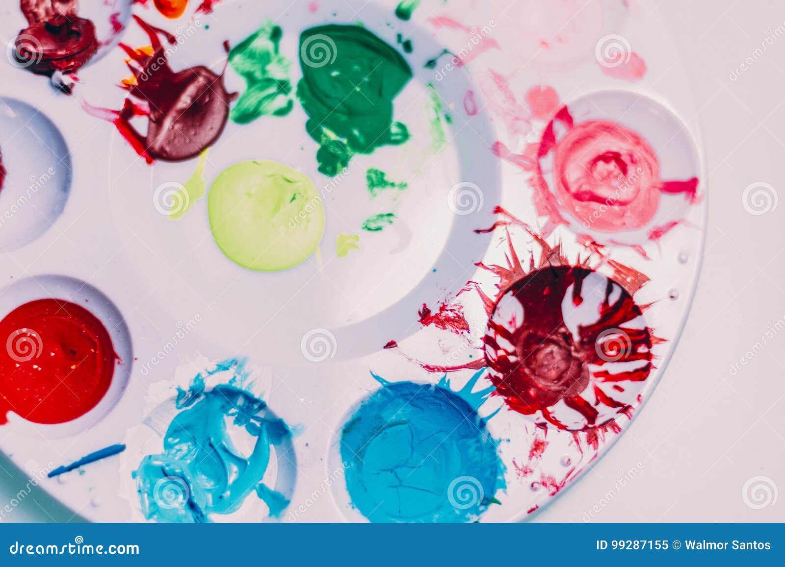 Artist pallet stock image. Image of color, celebration - 99287155