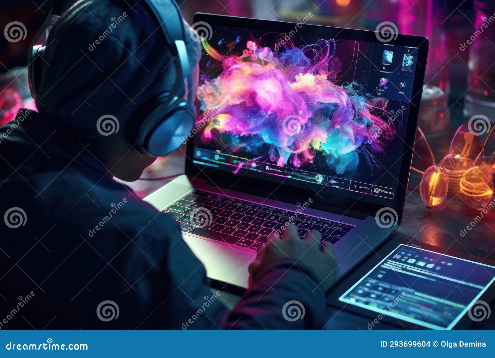 Artist& X27;s Hands Navigate AI Software, Revolutionizing Content ...