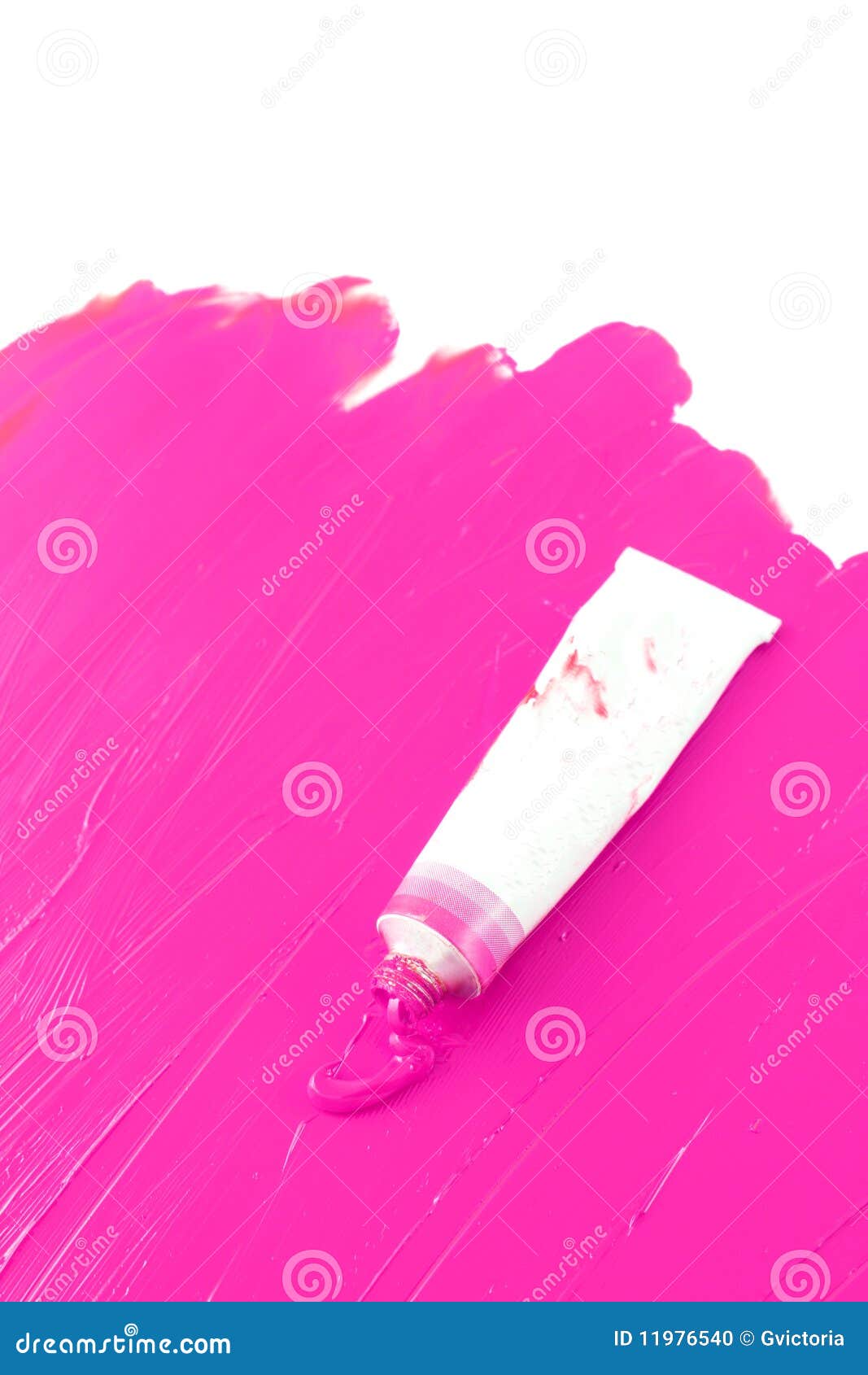 Artist s hot pink paint stock photo. Image of fuschia - 11976540
